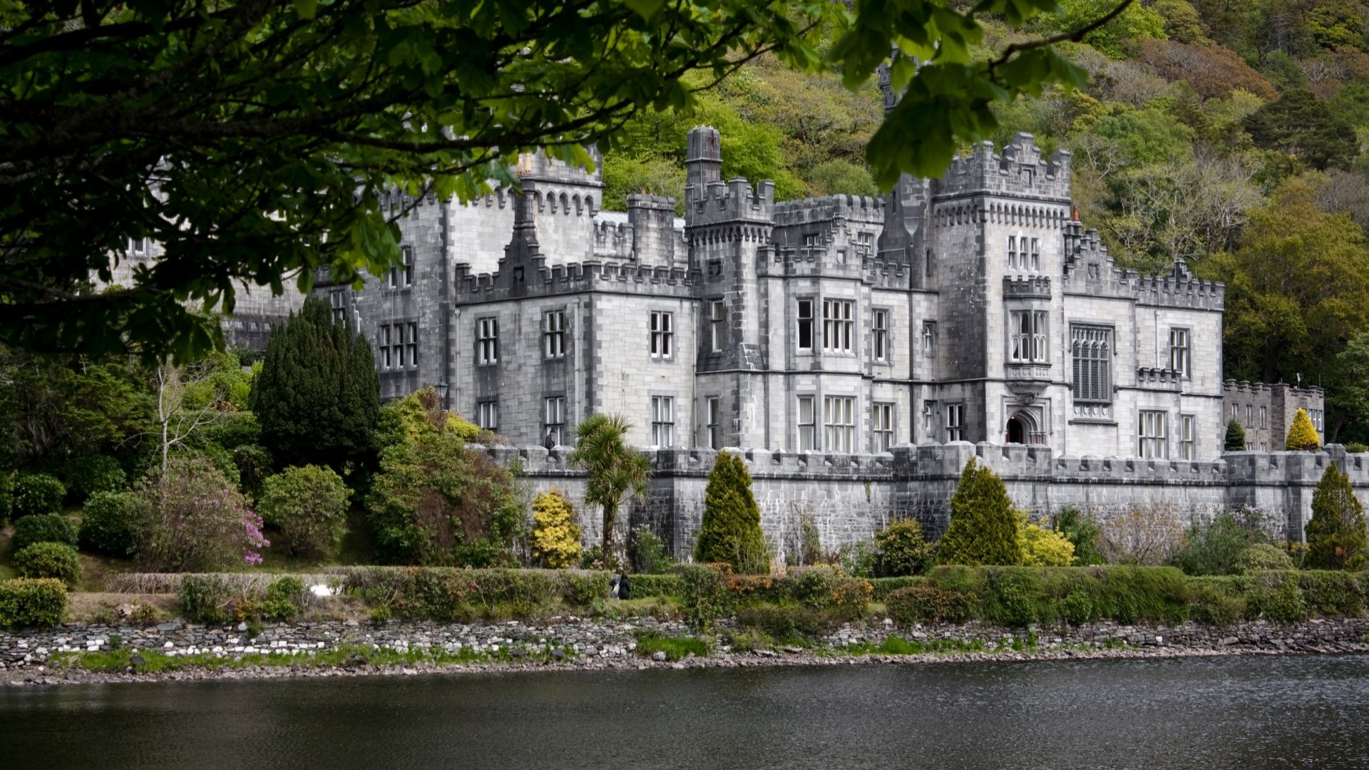 Download Religious Kylemore Abbey HD Wallpaper