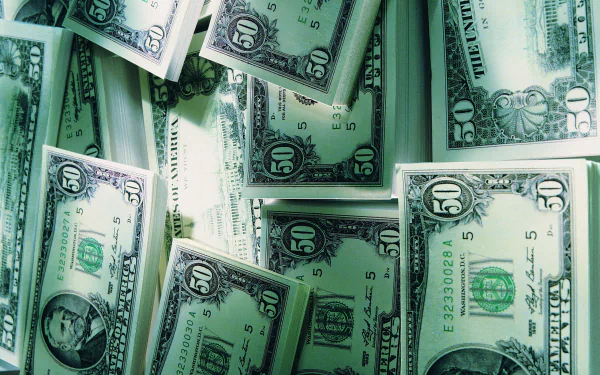 Stunning 4K Ultra HD Money Wallpaper: Dive into Wealth by QuantumCurator