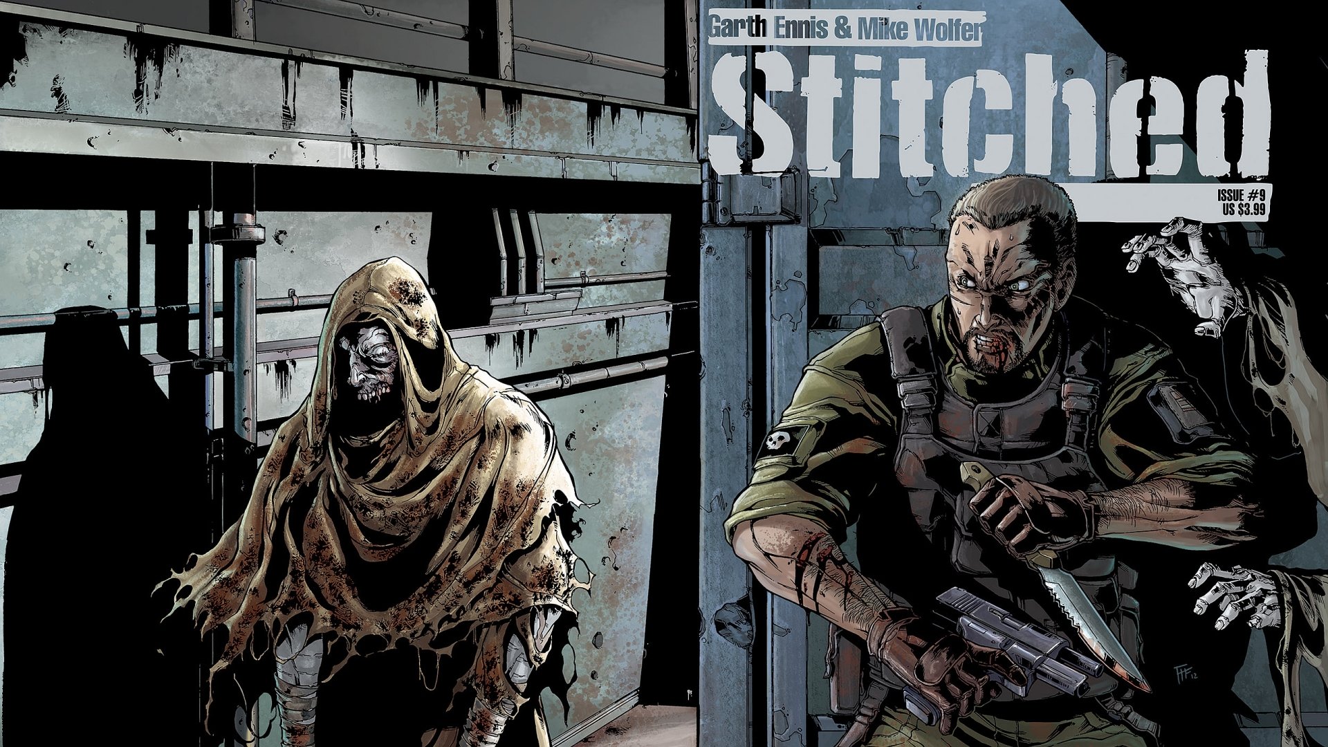 Download Comic Stitched HD Wallpaper