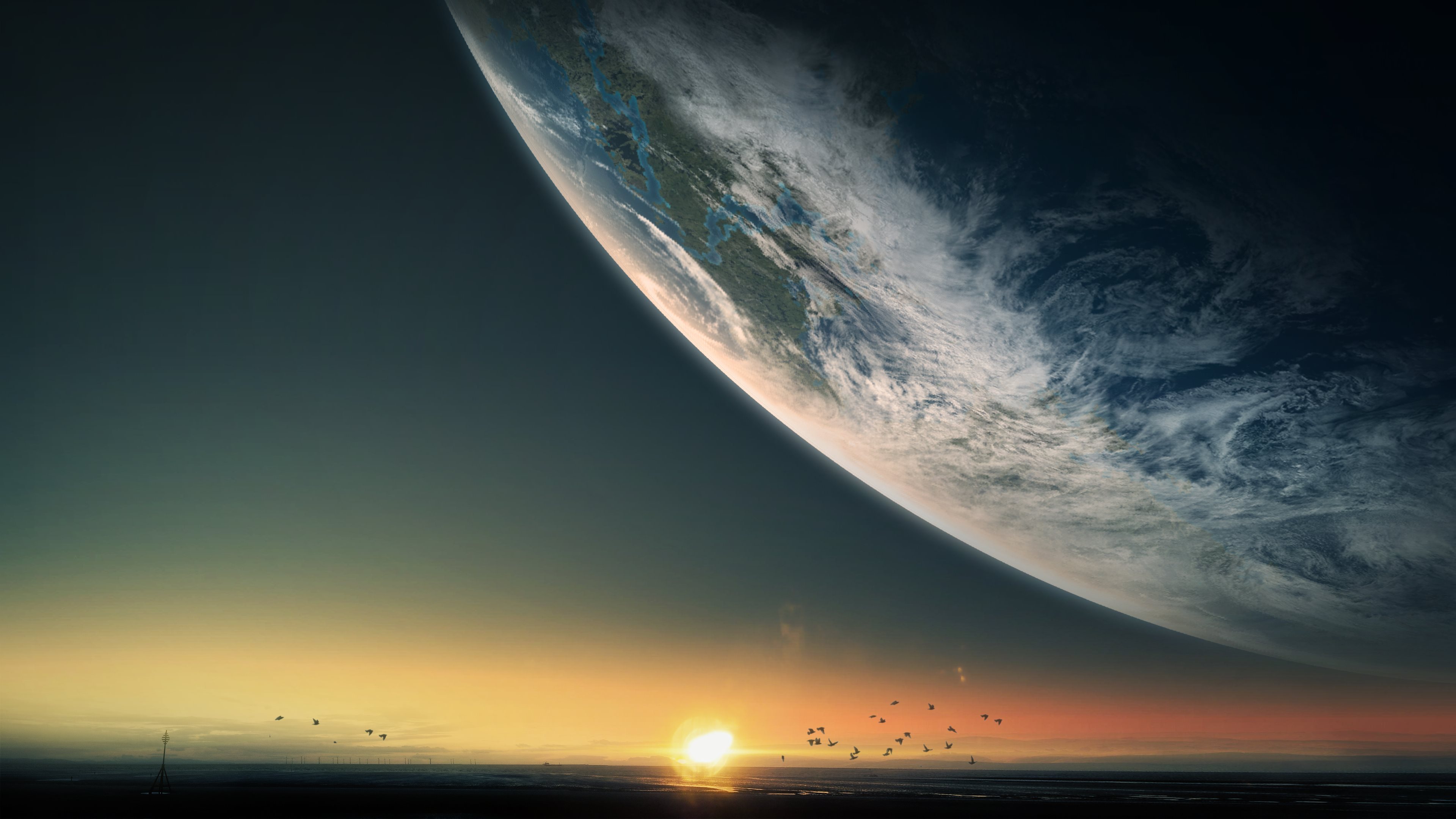 Science Fiction Plan te 4k Ultra HD Fond D cran Science Fiction Plan te 4k Ultra HD Fond D cran