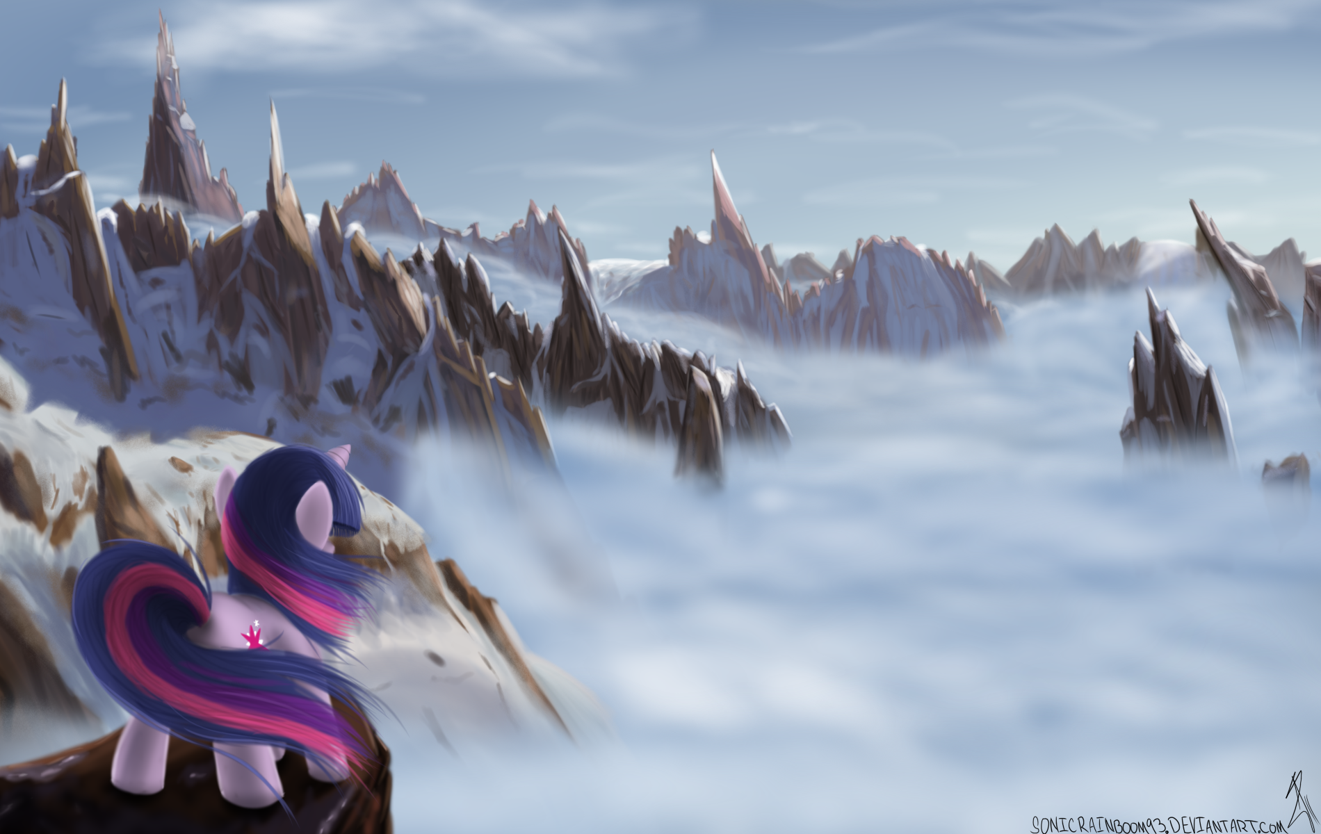 My Little Pony: Friendship is Magic Wallpaper by Tyruas