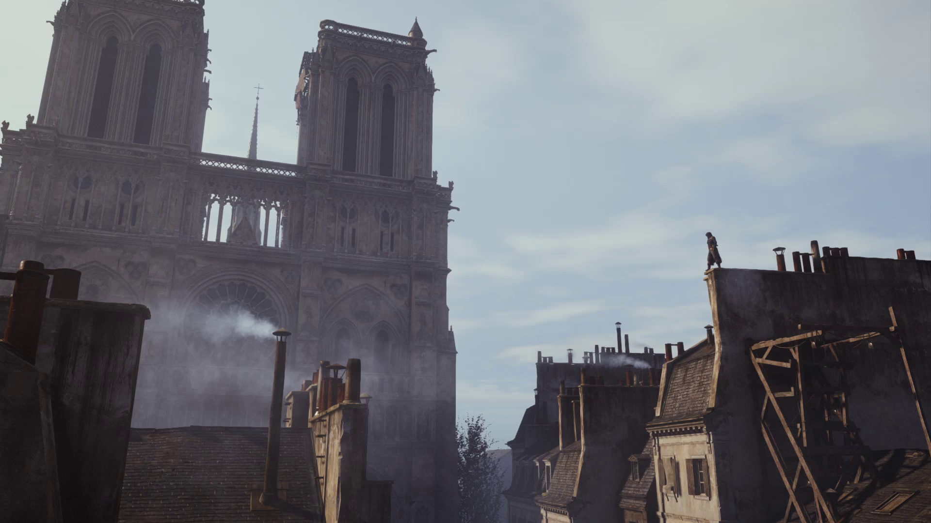 Assassin's Creed: Unity HD Wallpaper - A Glimpse of Paris