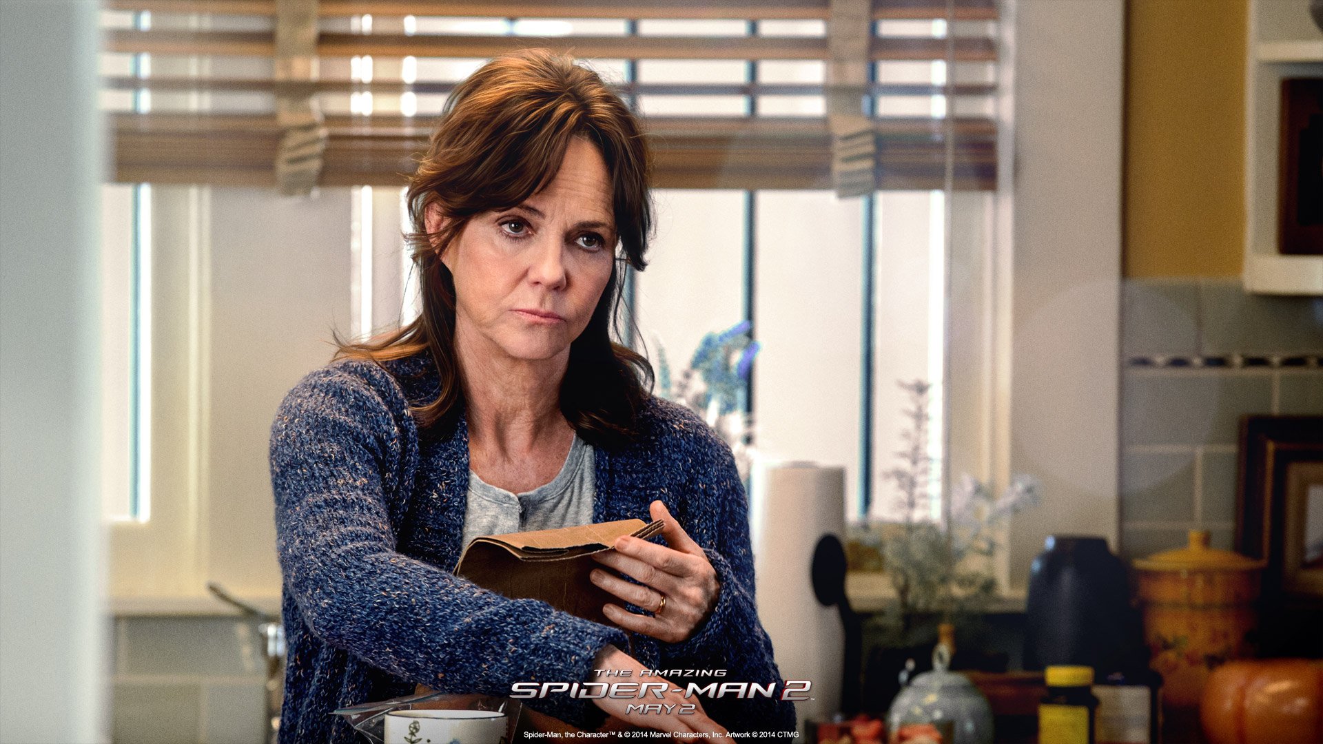 The Amazing Spider-Man 2 HD Wallpaper: Sally Field | 1920x1080 ...