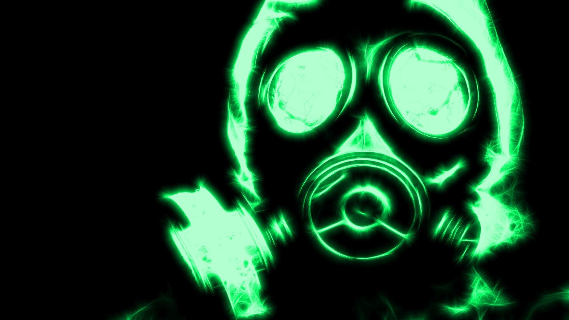 Download Dark Gas Mask HD Wallpaper