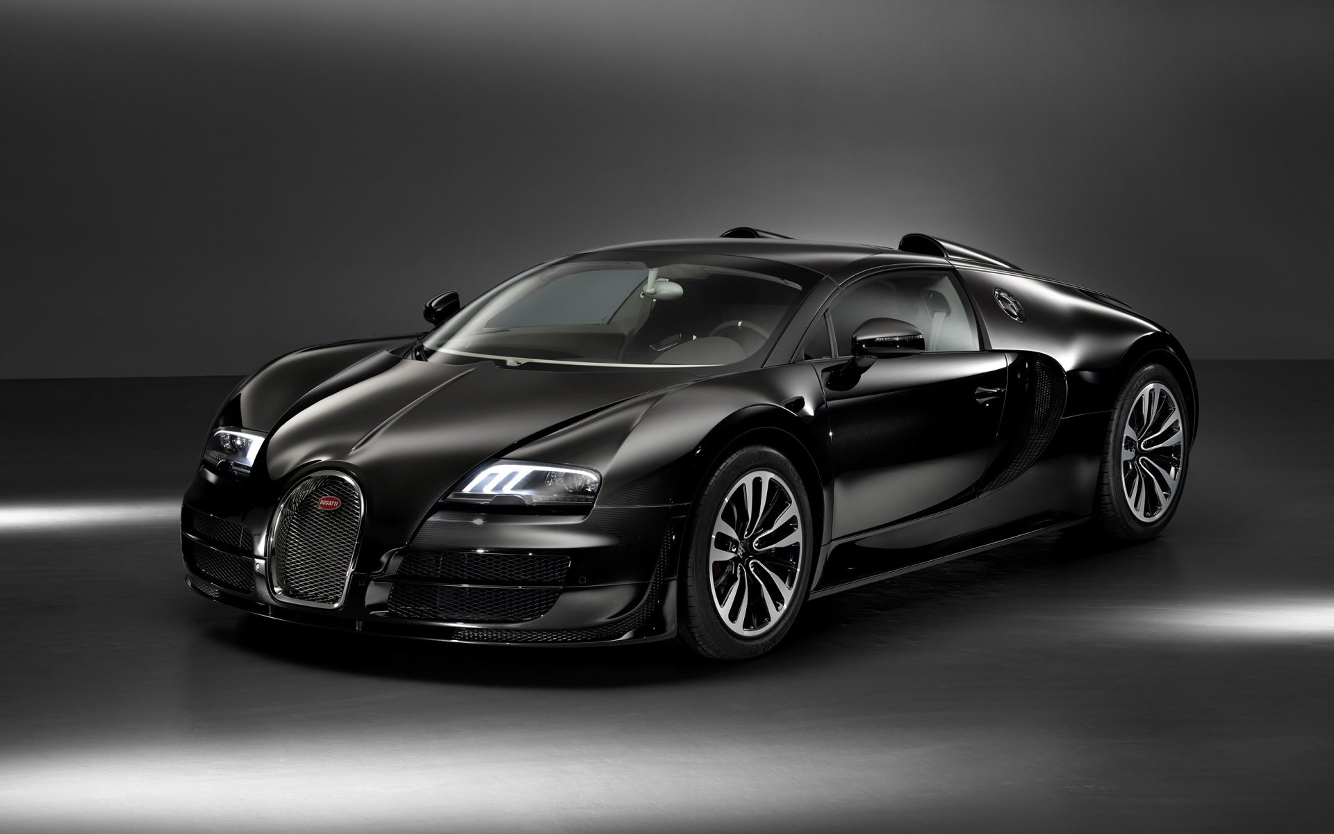 Download Black Car Car Bugatti Veyron Bugatti Vehicle Bugatti Veyron ...