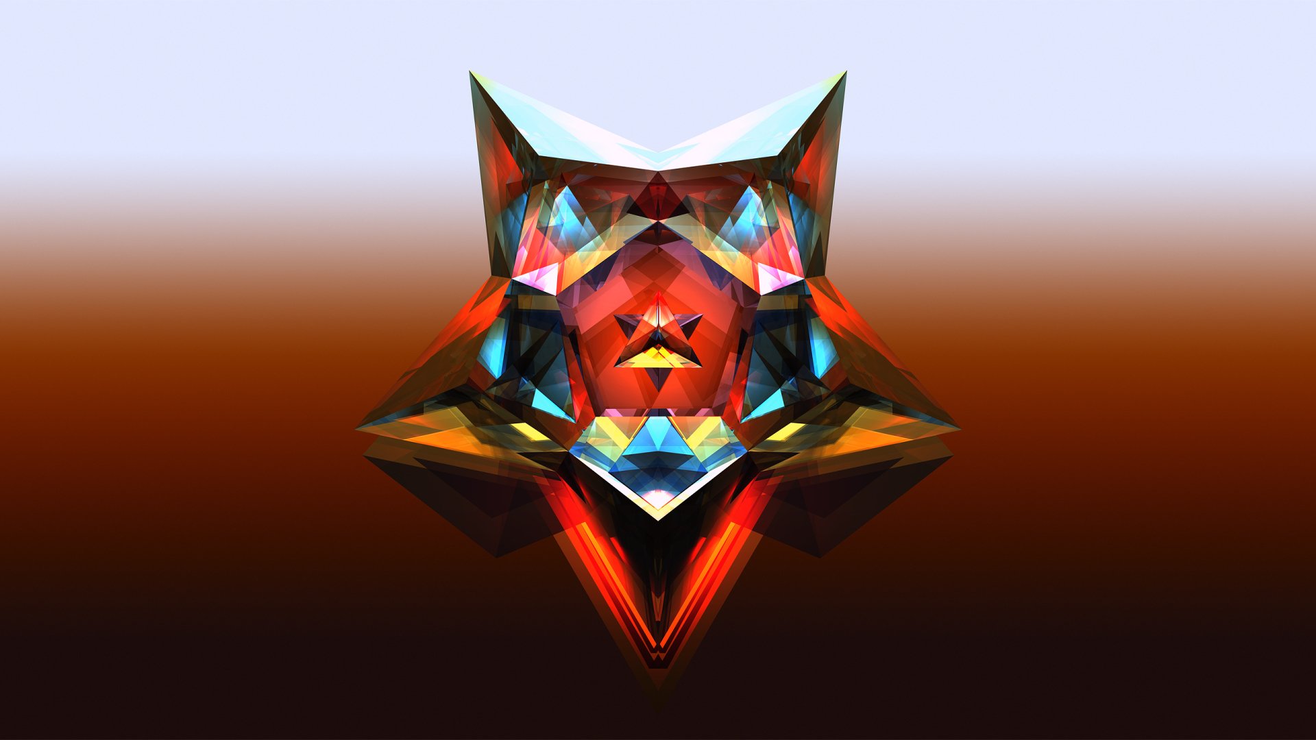 Download Abstract Facets HD Wallpaper by Justin Maller