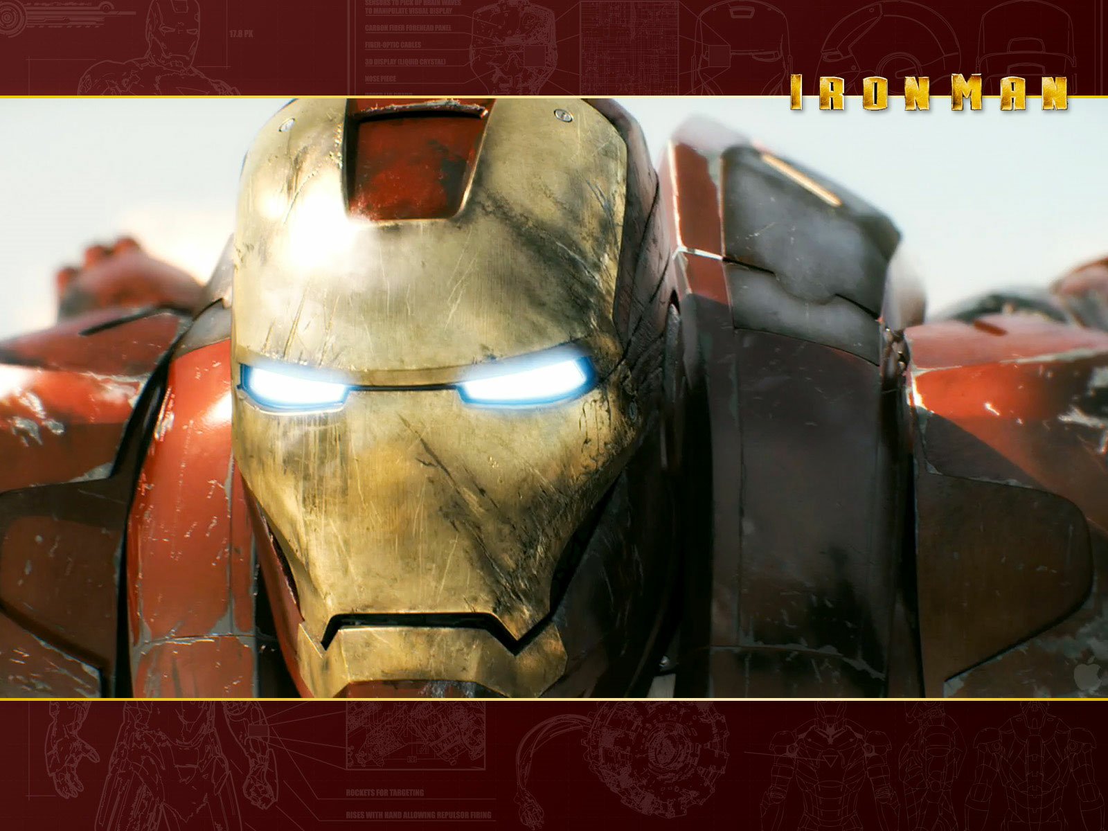 Iron Man HD Wallpaper – Iconic Movie Armor Close-Up