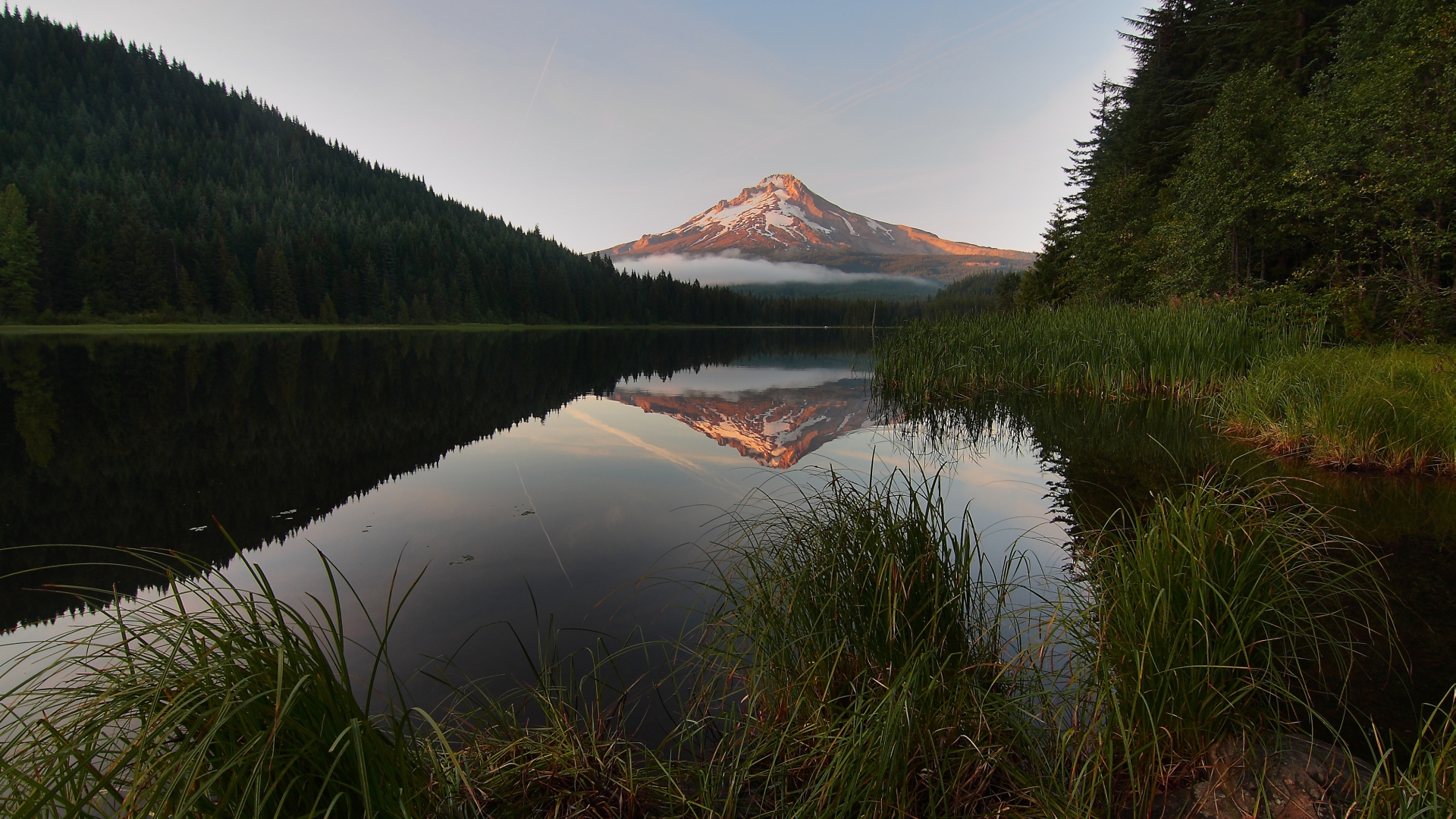 Download Nature Mount Hood HD Wallpaper