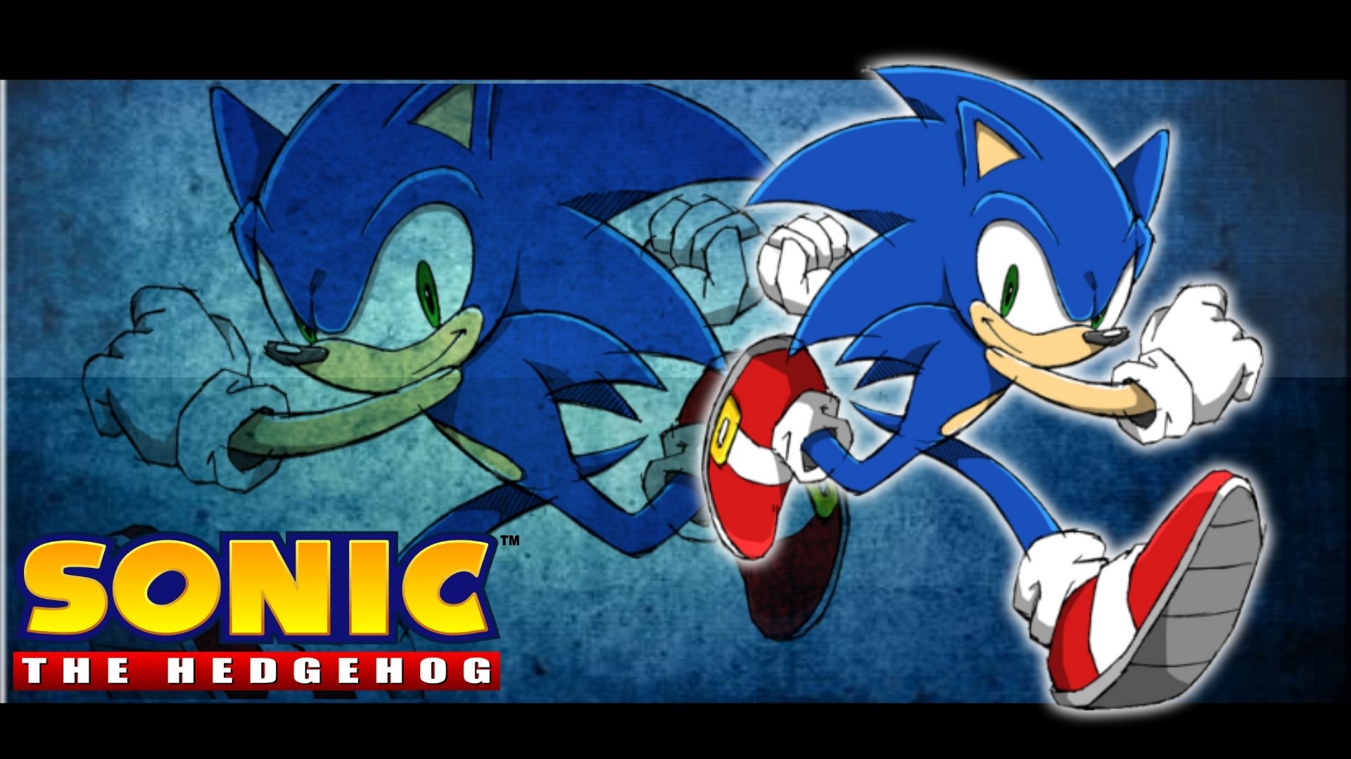 Sonic the Hedgehog HD Wallpaper – Classic Video Game Speedster Splash
