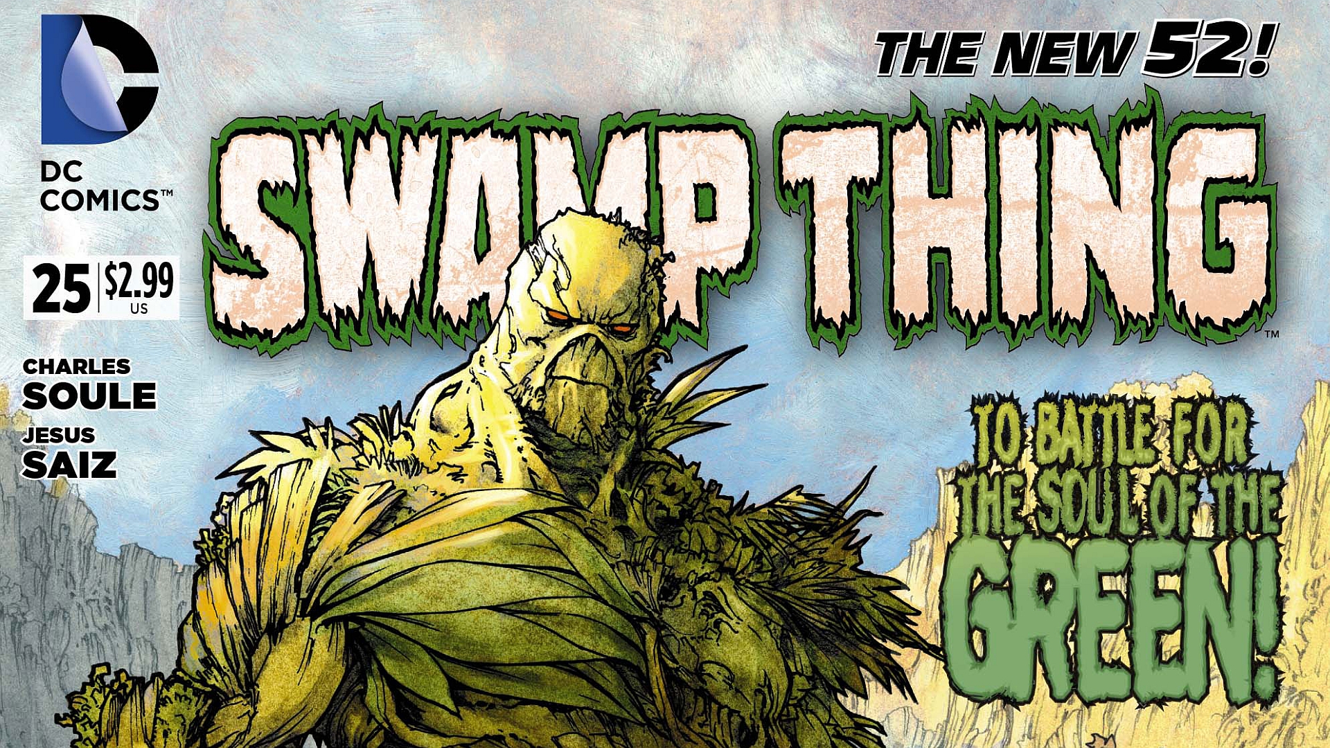 Download Comic Swamp Thing HD Wallpaper
