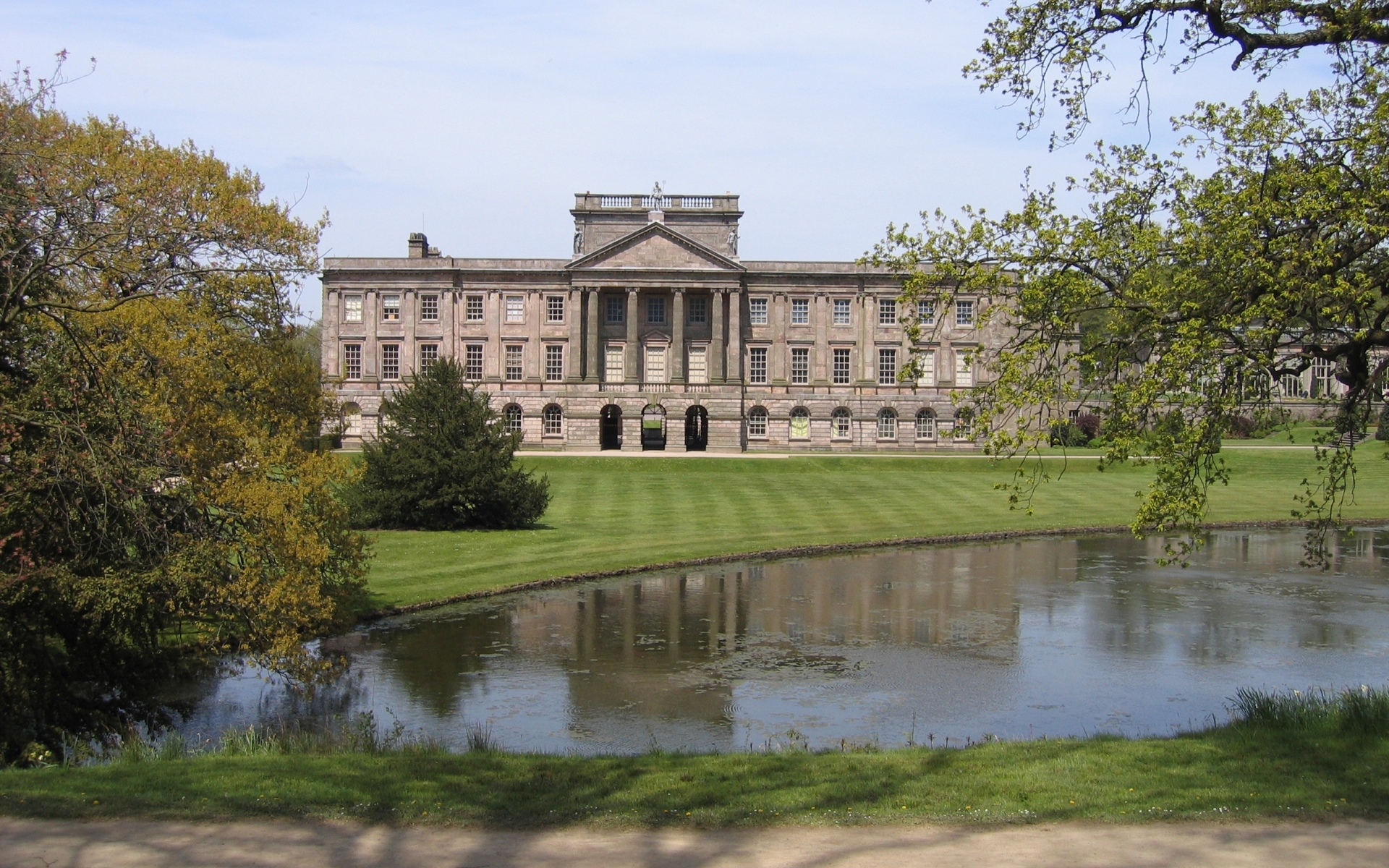 Download Man Made Lyme Park HD Wallpaper