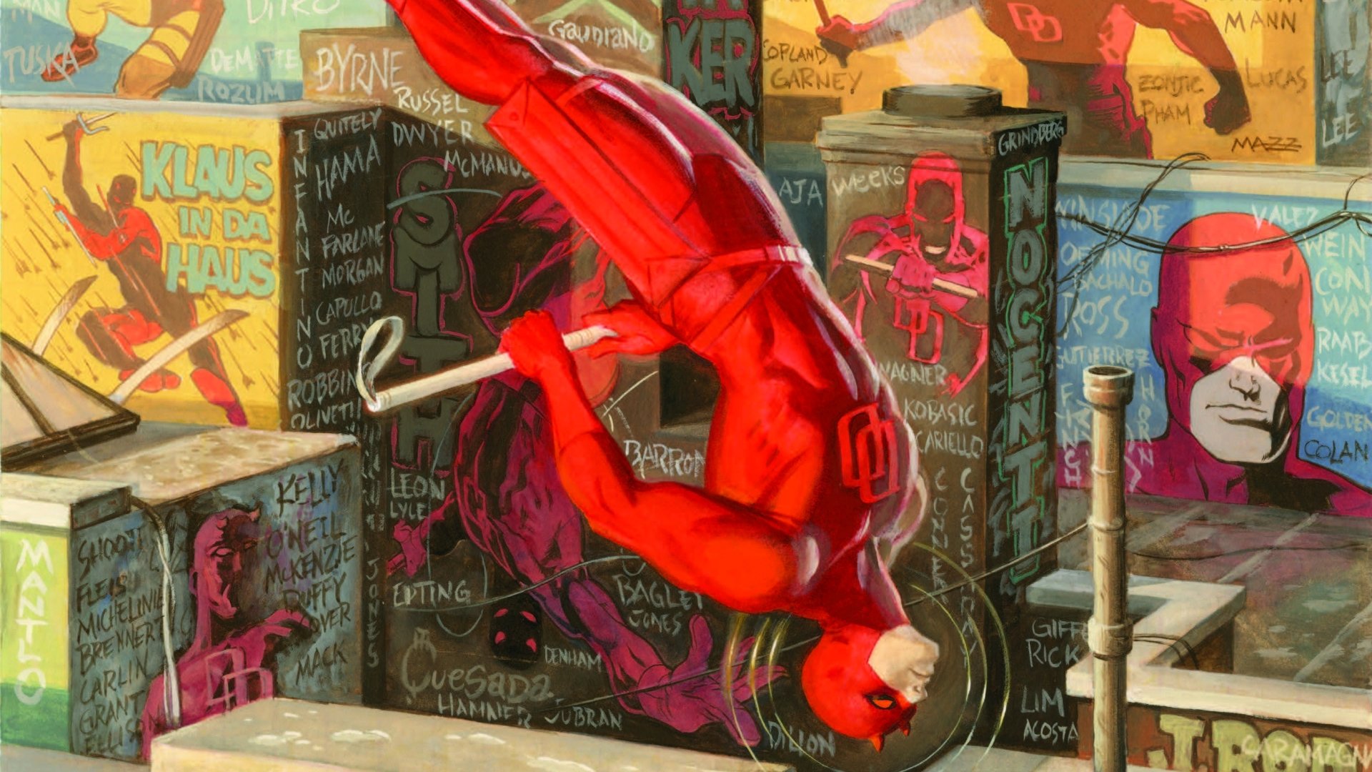 Download Comic Daredevil HD Wallpaper