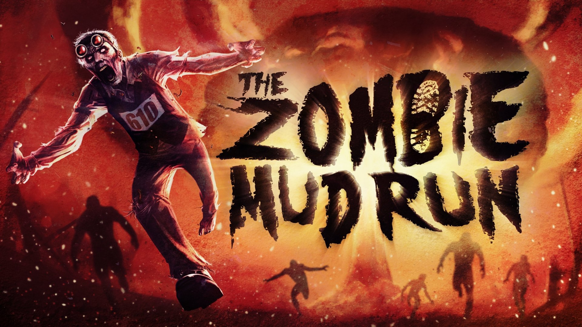 8K Ultra HD Dark Zombie Mud Run Madness