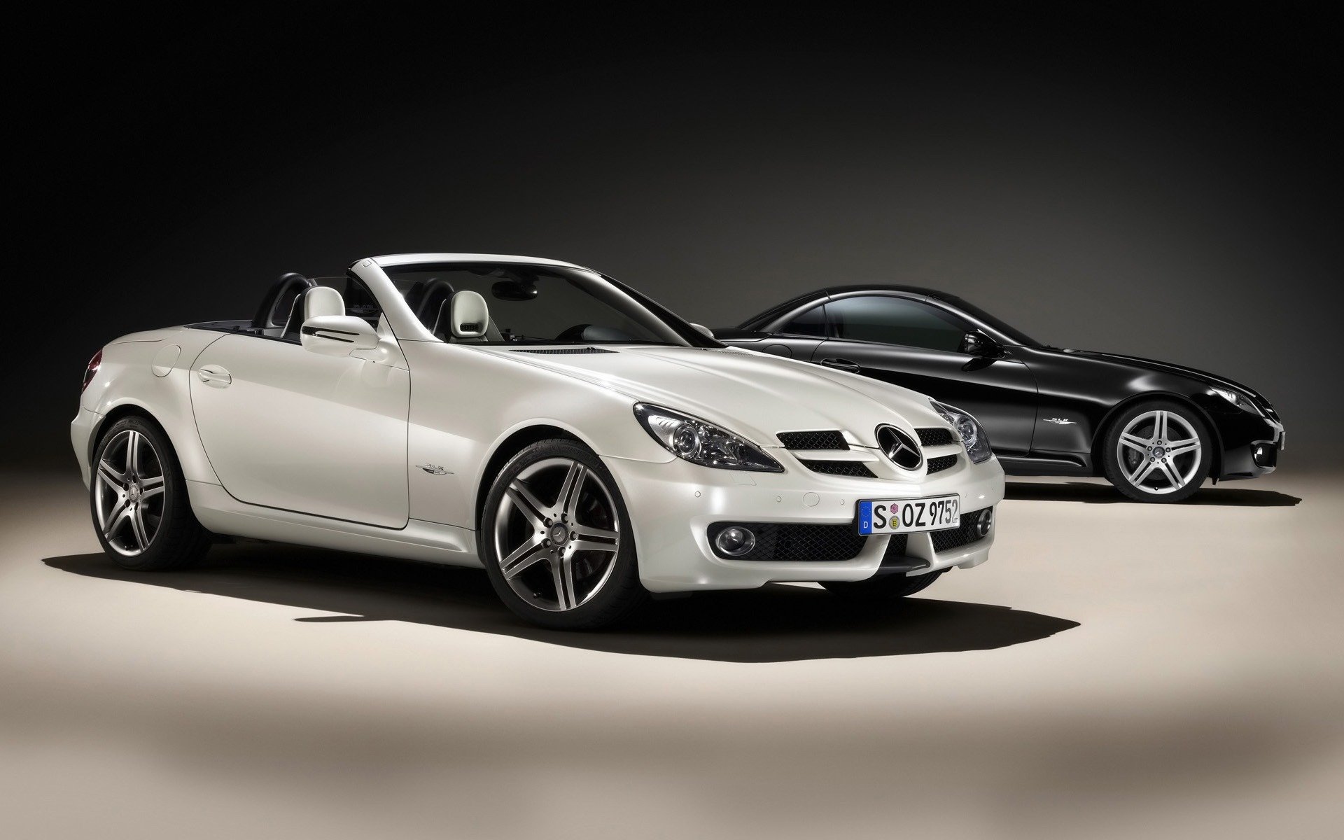 Download Mercedes Vehicle Mercedes-Benz SLK-Class HD Wallpaper