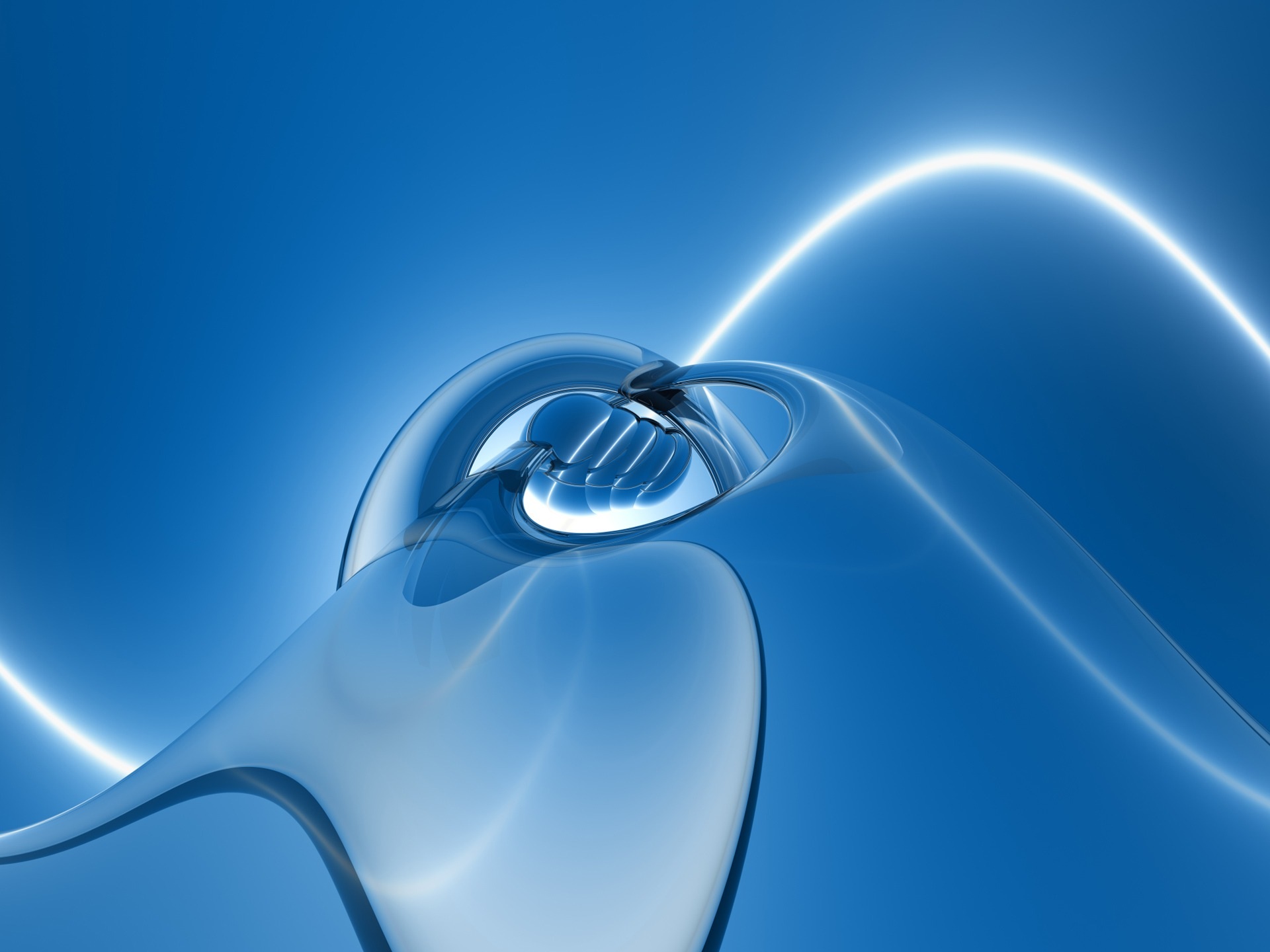 Download Abstract Blue Abstract Blue HD Wallpaper