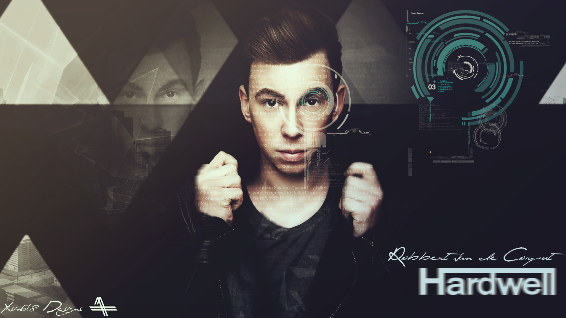 Hardwell Vibes: HD Music Wallpaper Showcase