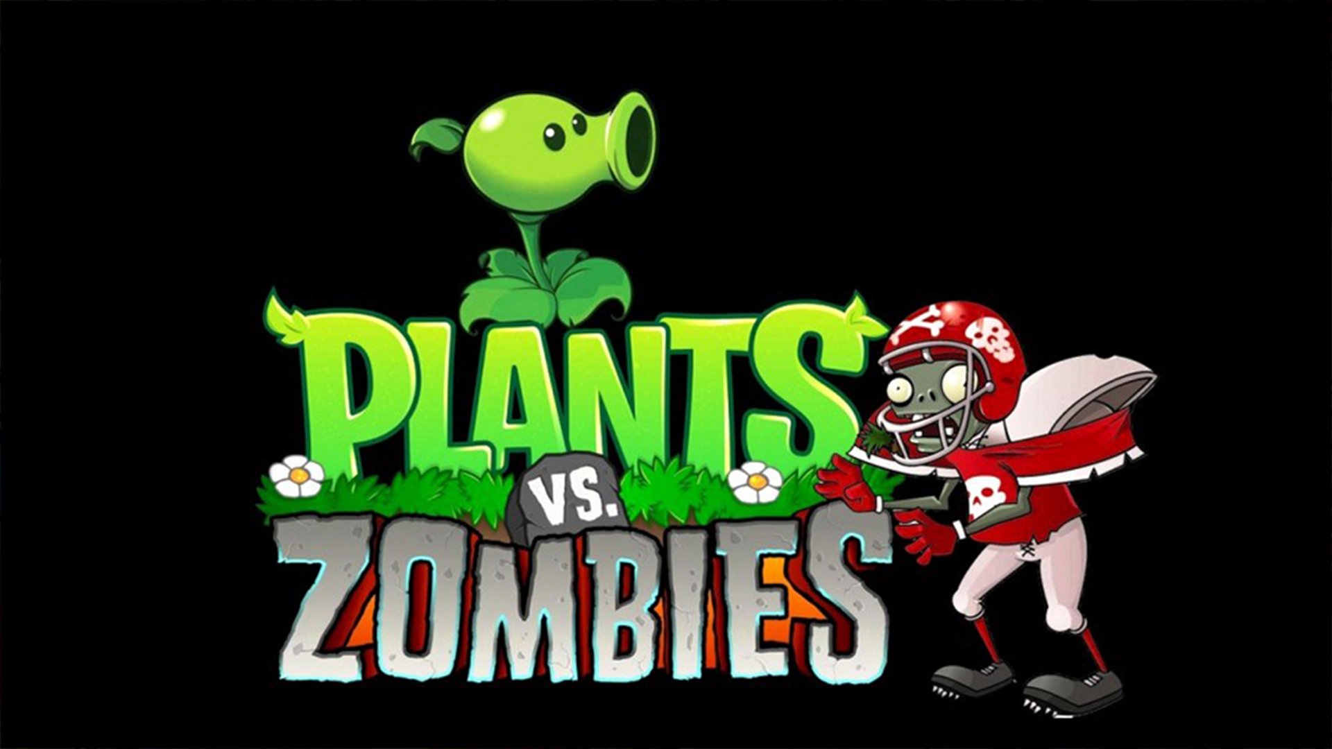 Plants vs. Zombies HD Wallpaper – Epic Video Game Showdown