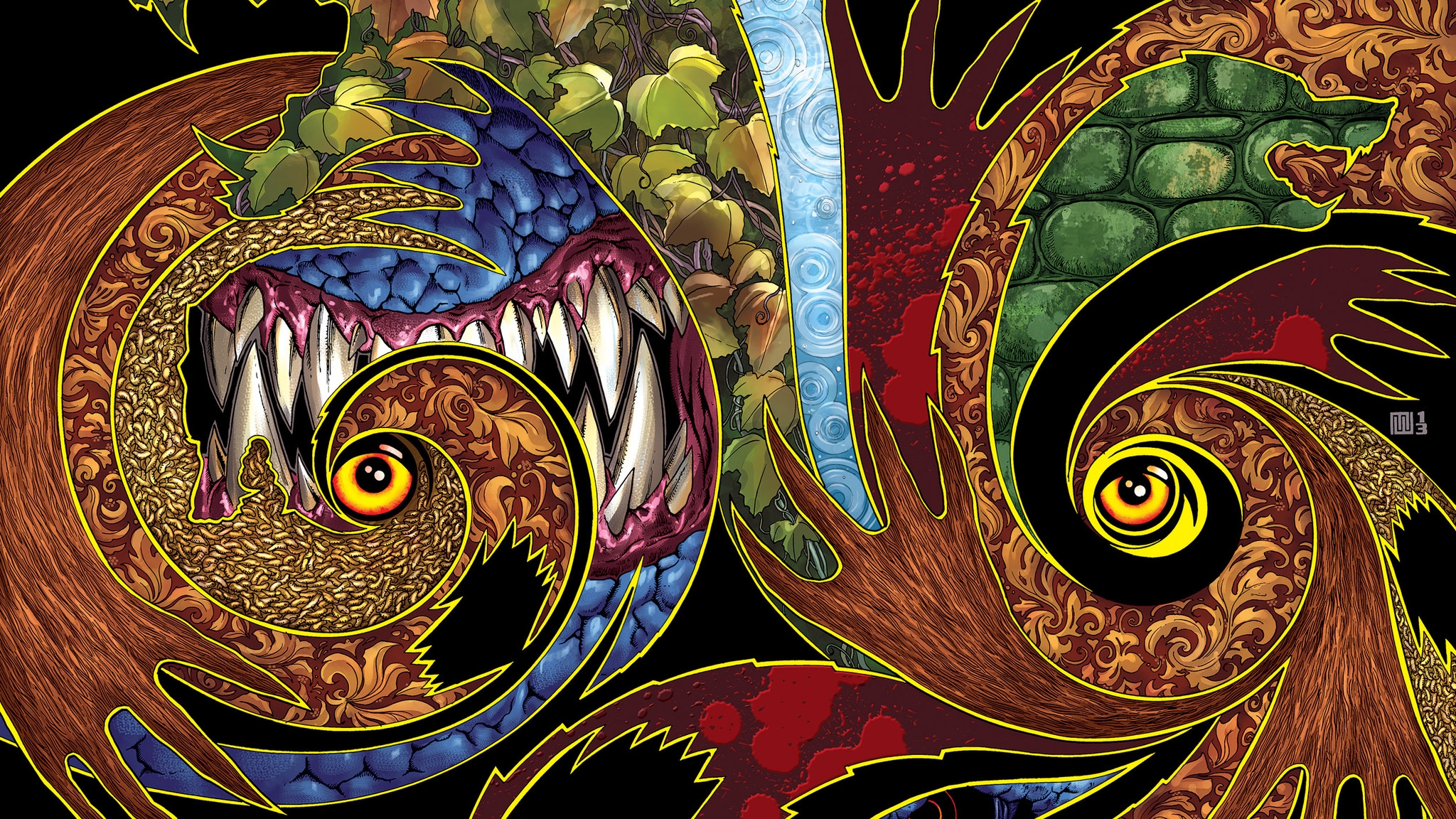 Download Comic The Skin Trade HD Wallpaper