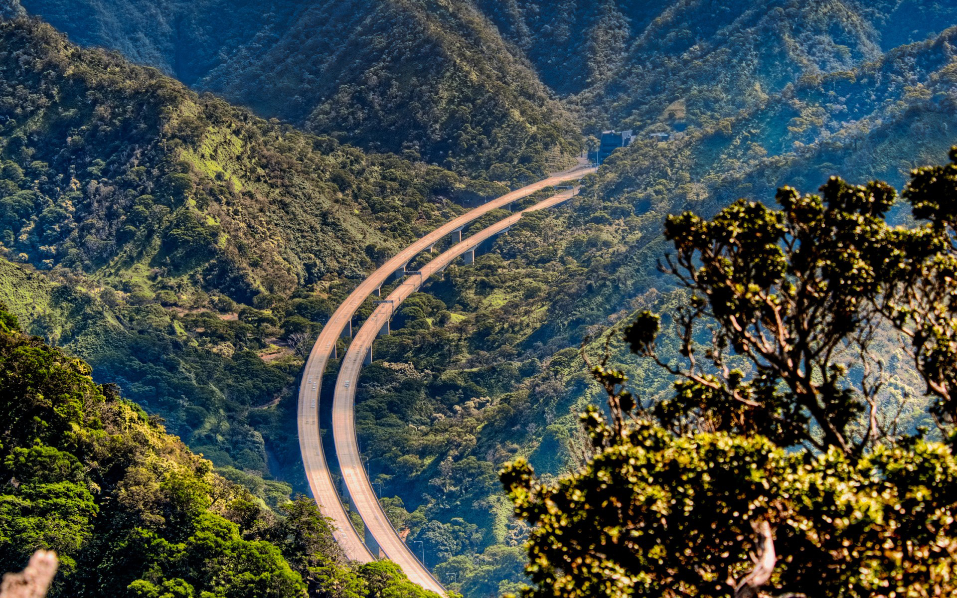 Download Man Made Road HD Wallpaper