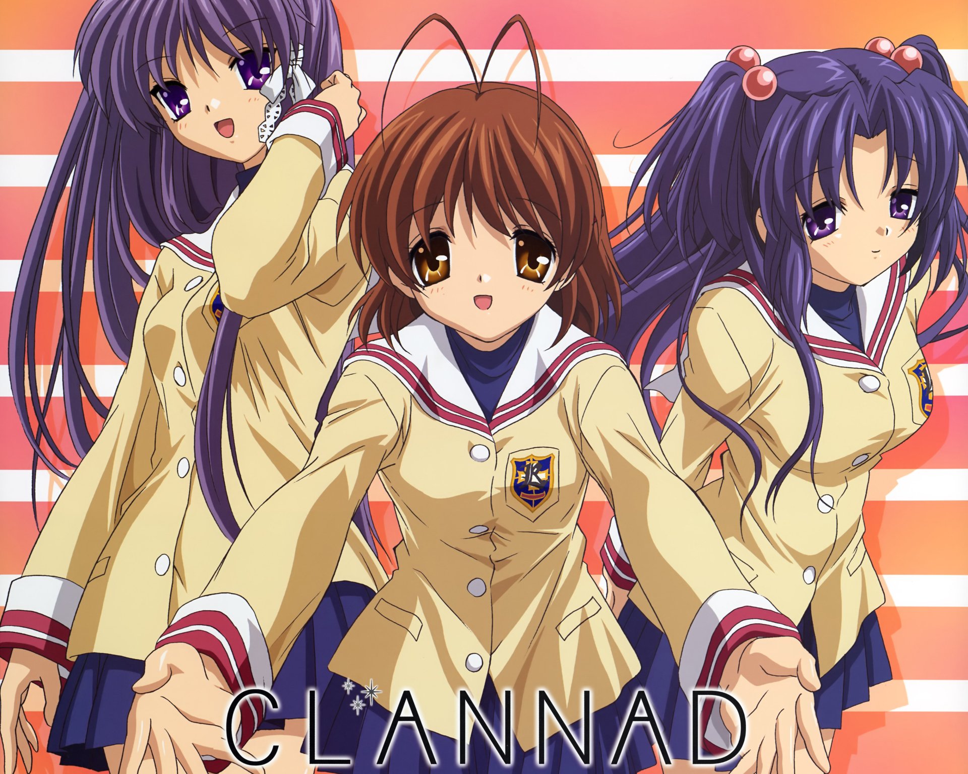 Download Nagisa Furukawa Kotomi Ichinose Kyou Fujibayashi Anime Clannad ...