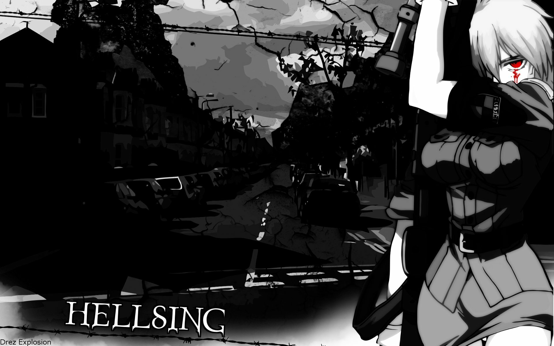 Download Anime Hellsing HD Wallpaper | 1920x1200 | Wallpaper Abyss