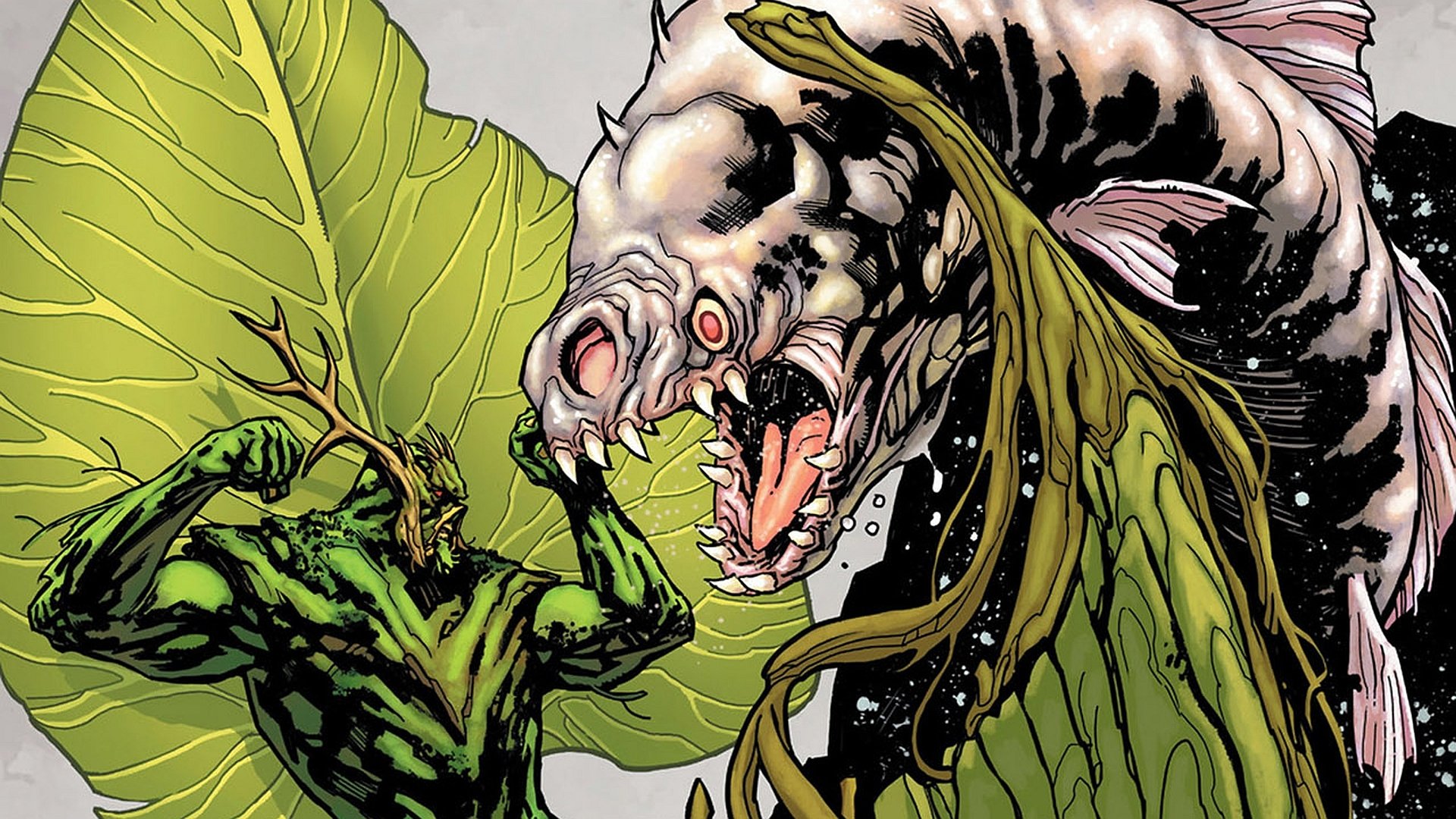 Download Comic Swamp Thing HD Wallpaper