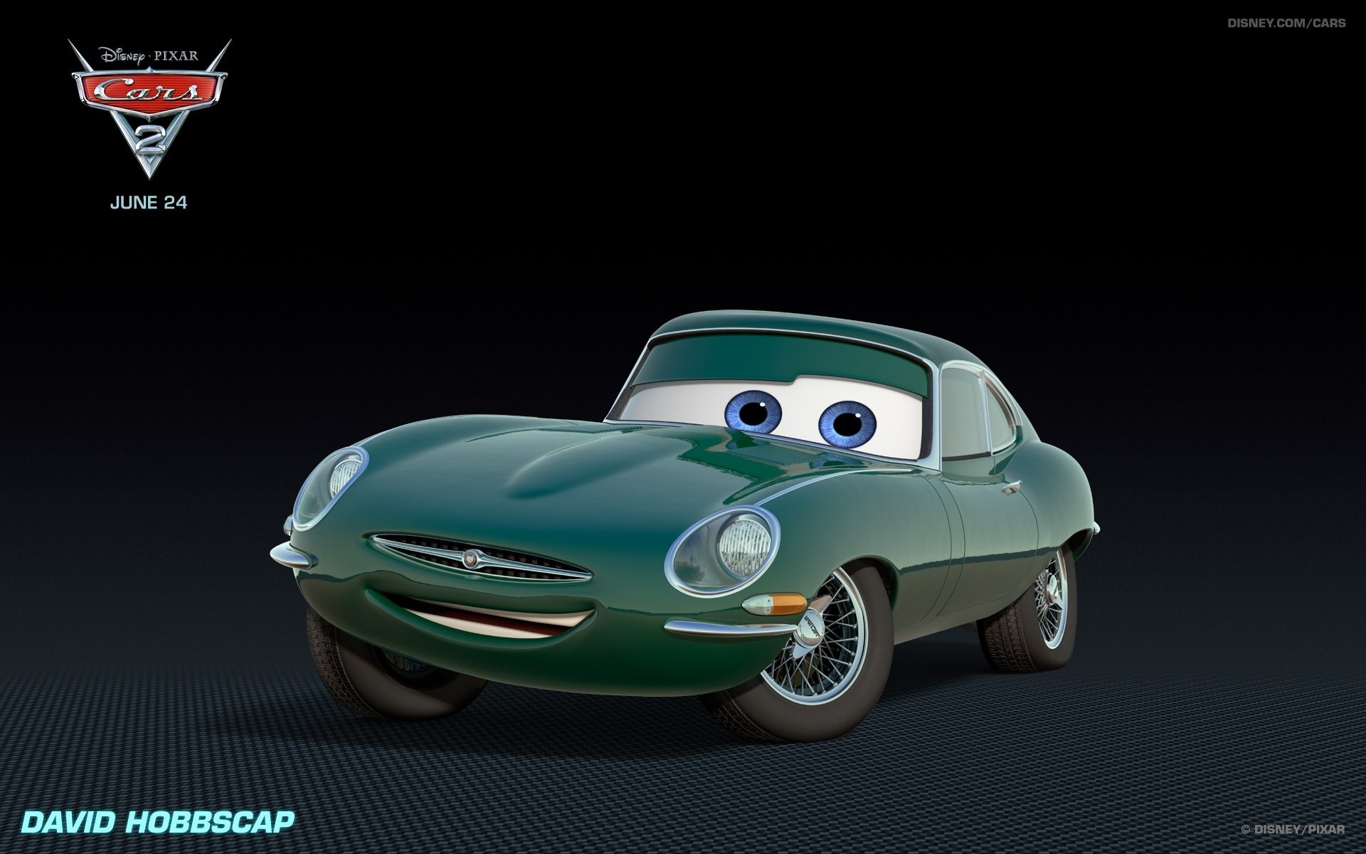 Pixar Cars 2 HD Wallpaper: An Iconic Movie Car | 1920x1200 | Wallpaper ...