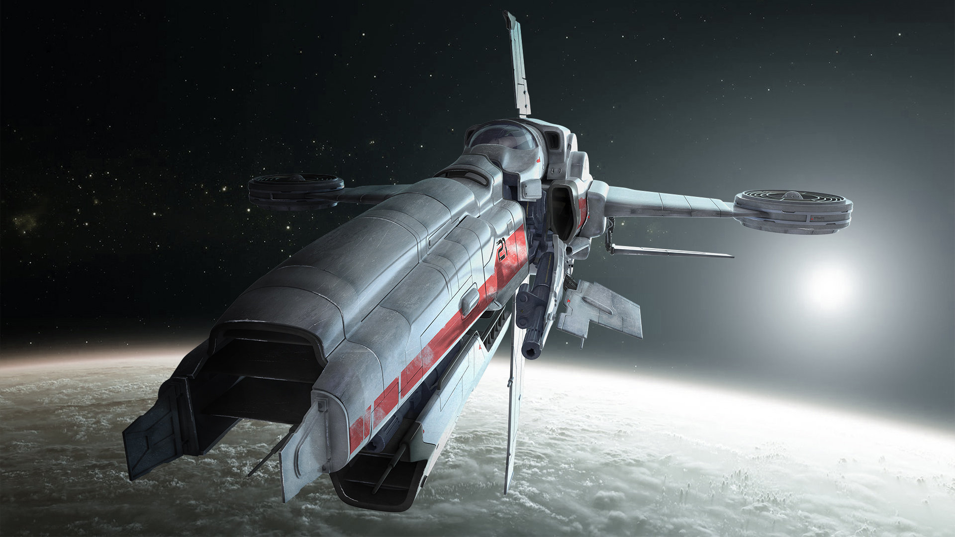 Raumschiff HD Wallpaper | Hintergrund | 1920x1080 | ID:541981 ...