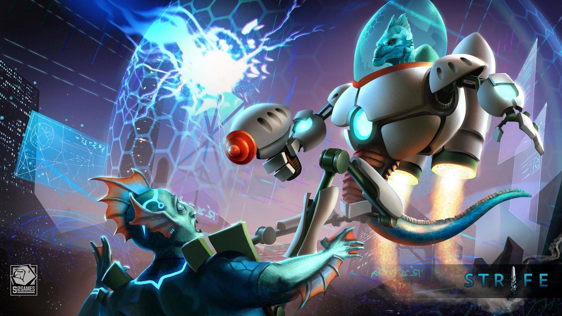 Video Game Strife HD Wallpaper