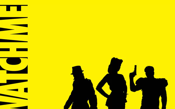 Rorschach in Rain - Watchmen HD Wallpaper