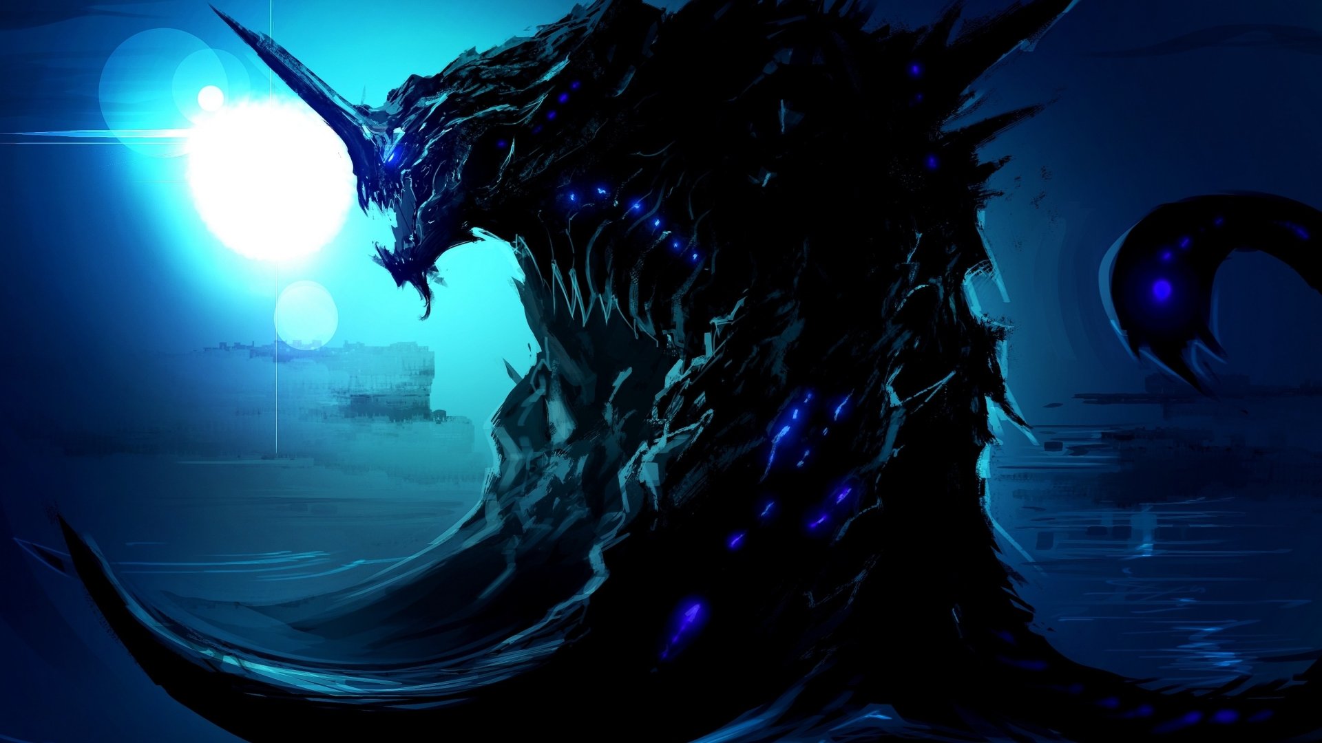 Abyssal Nightmaw — 2K Quad HD Wallpaper by Samuel Johnson