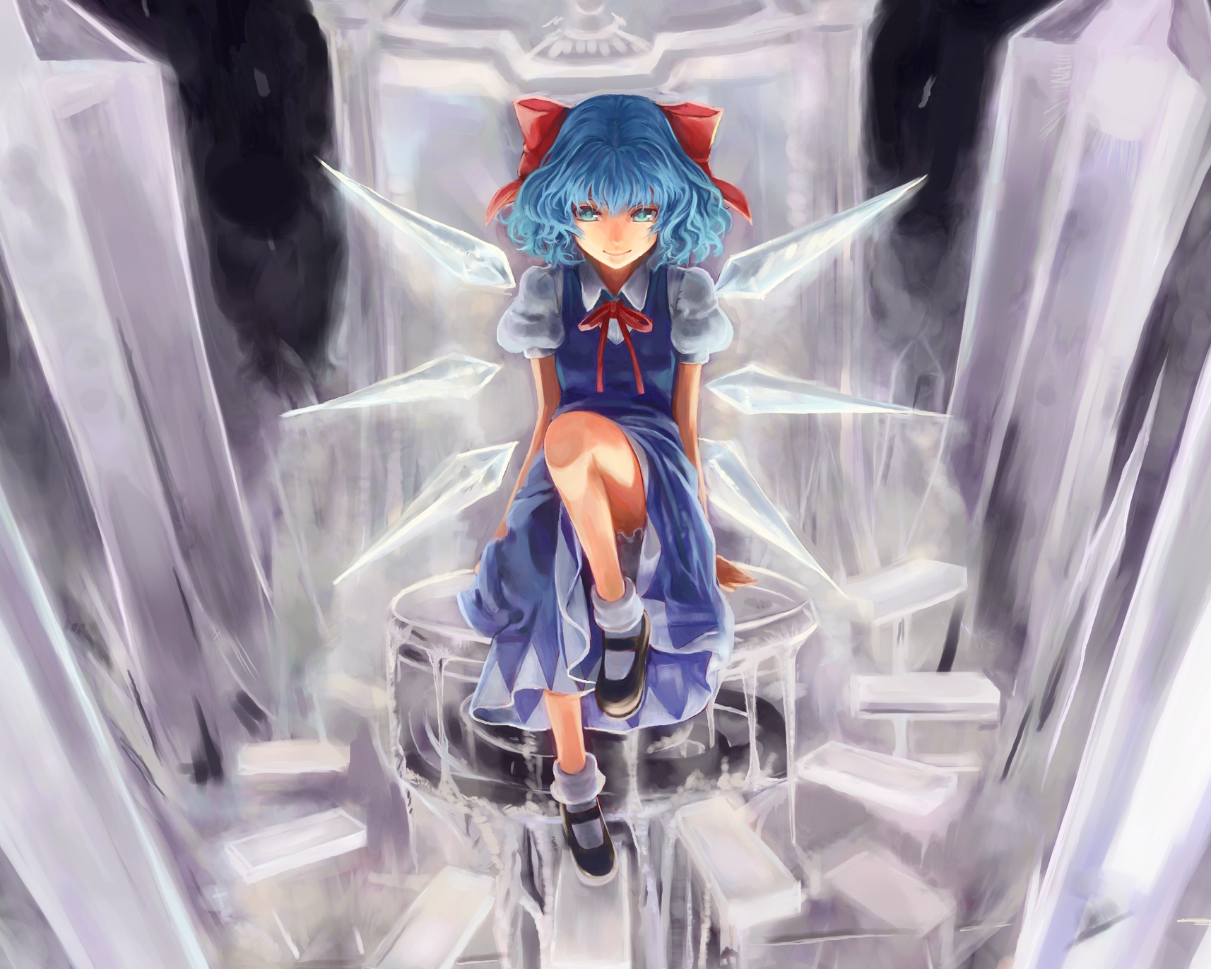 Download Cirno (Touhou) Anime Touhou Wallpaper