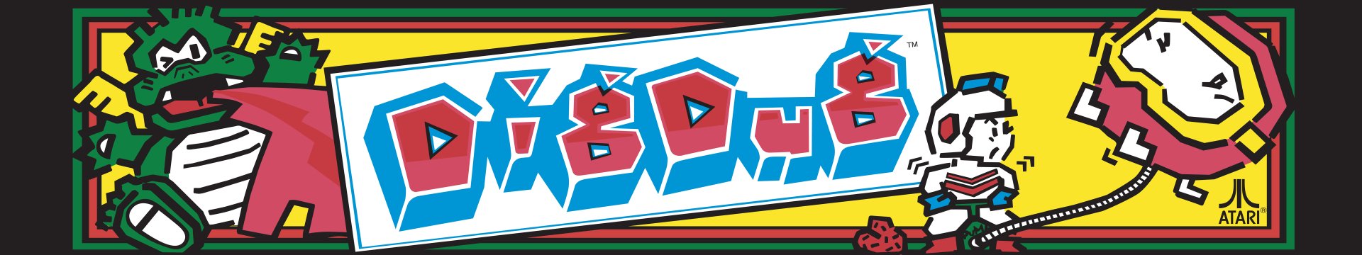 Download Video Game Dig Dug HD Wallpaper