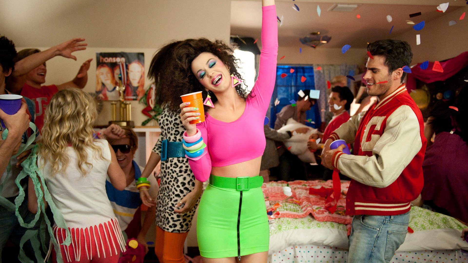 Katy Perry Party Vibes HD Wallpaper – Music Celebration in Style ...