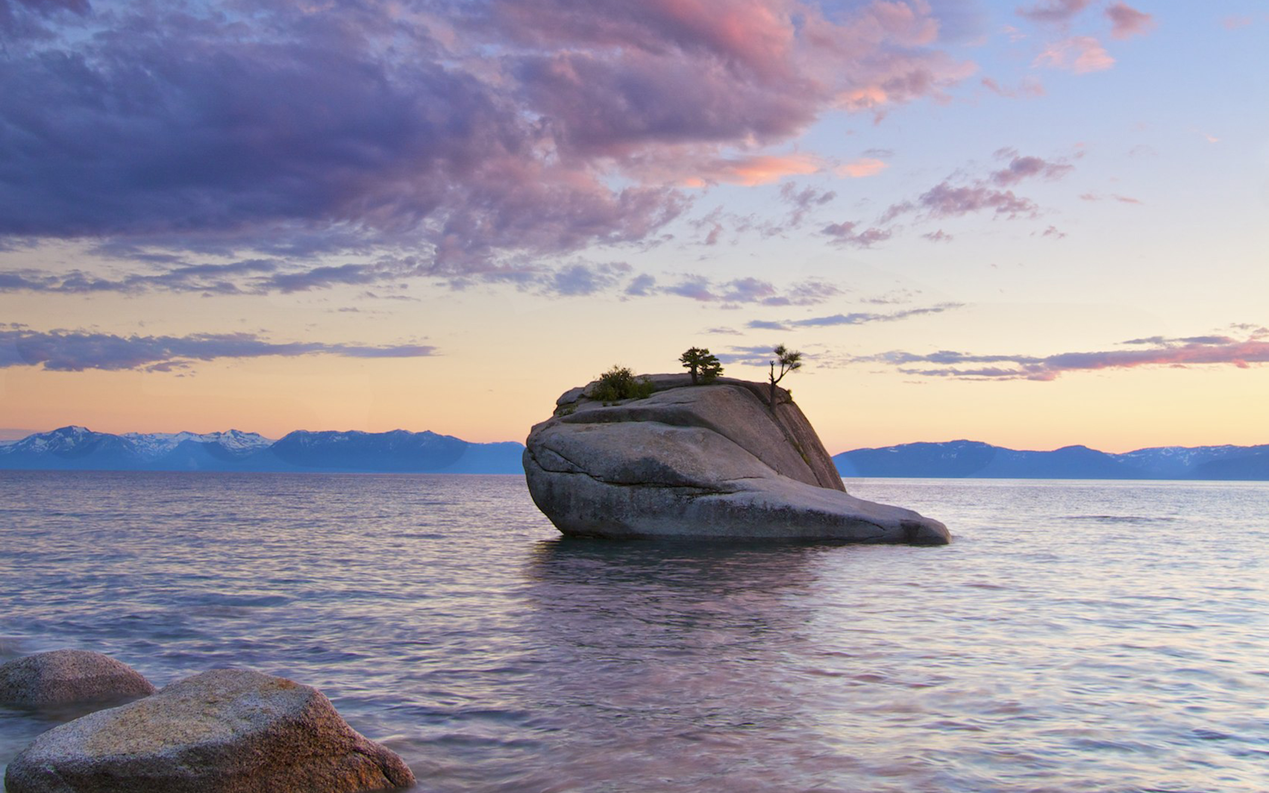 Download Seascape Nature Rock HD Wallpaper by Erno James Gyetvai