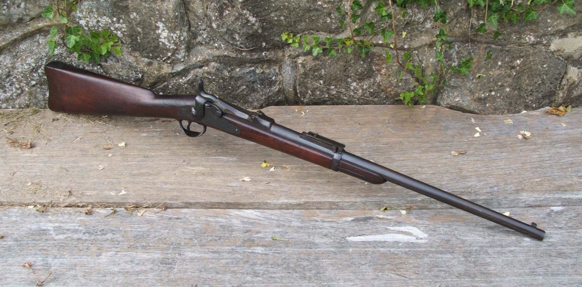 Download Man Made Springfield Trapdoor Rifle HD Wallpaper