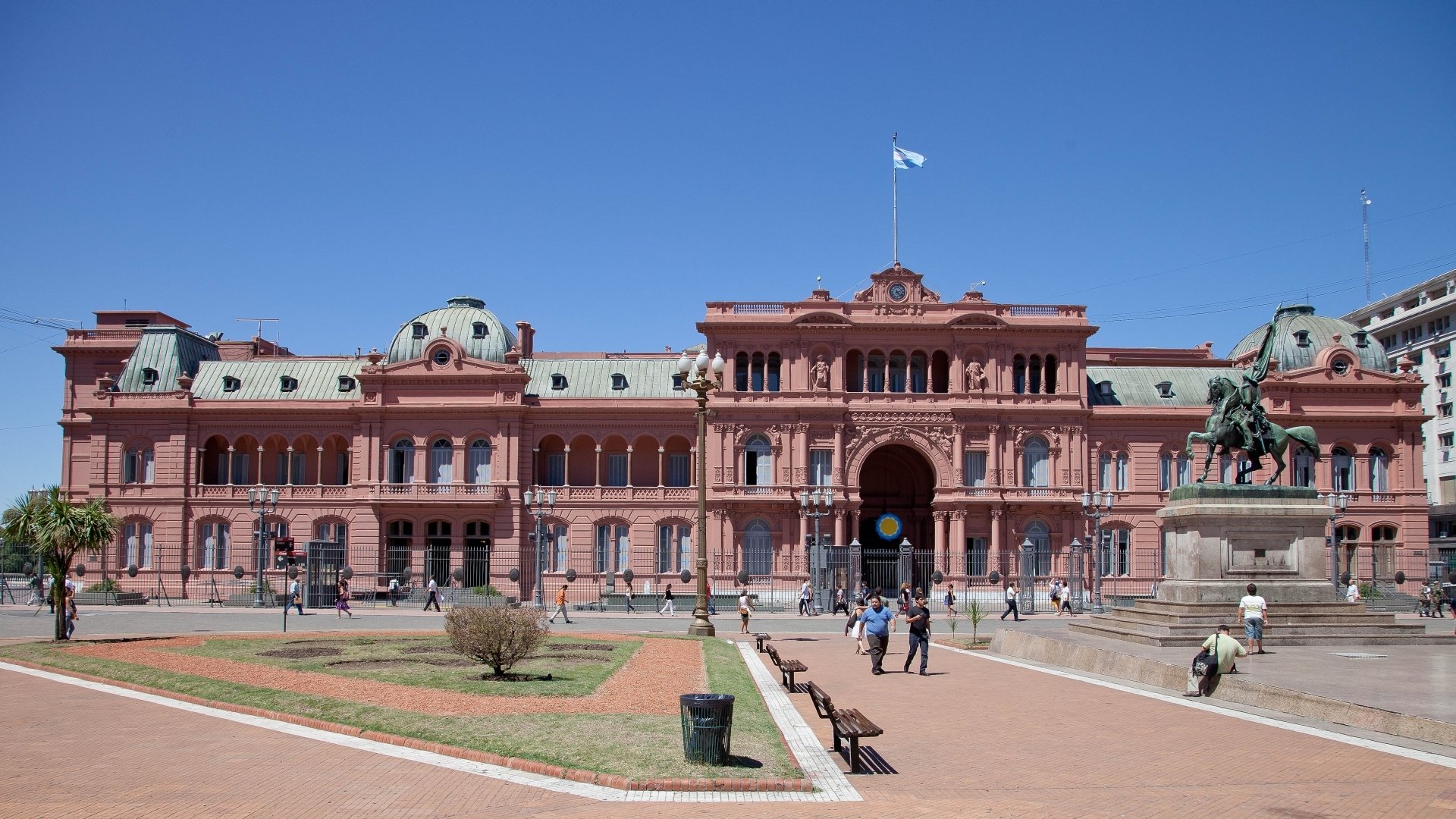 Download Man Made Casa Rosada HD Wallpaper