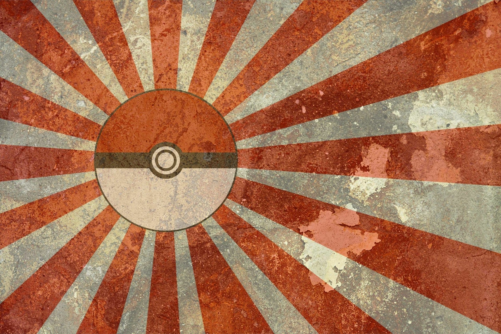 Epic Retro Pokeball HD Wallpaper – Iconic Pokémon Video Game Art