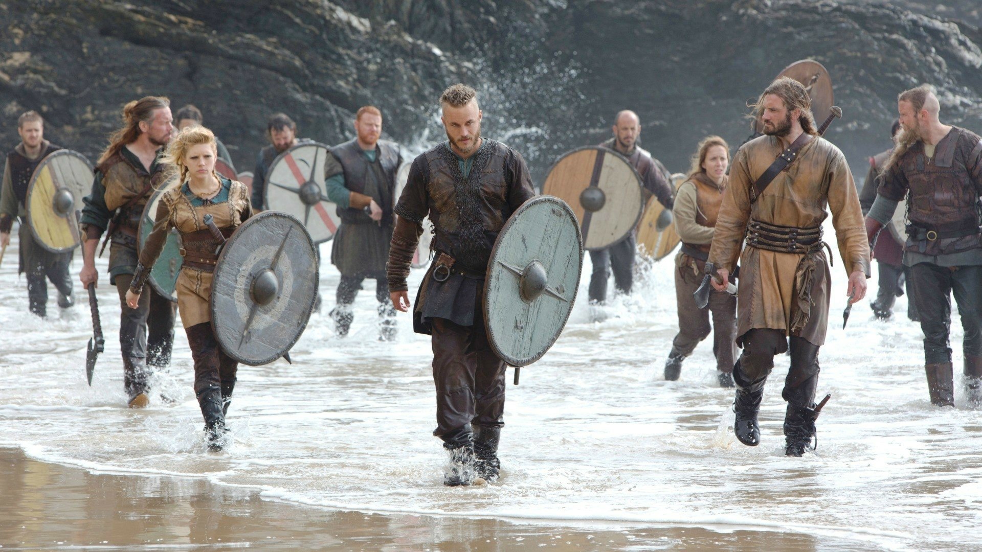 Download Shield Beach Vikings (2013) TV Show HD Wallpaper