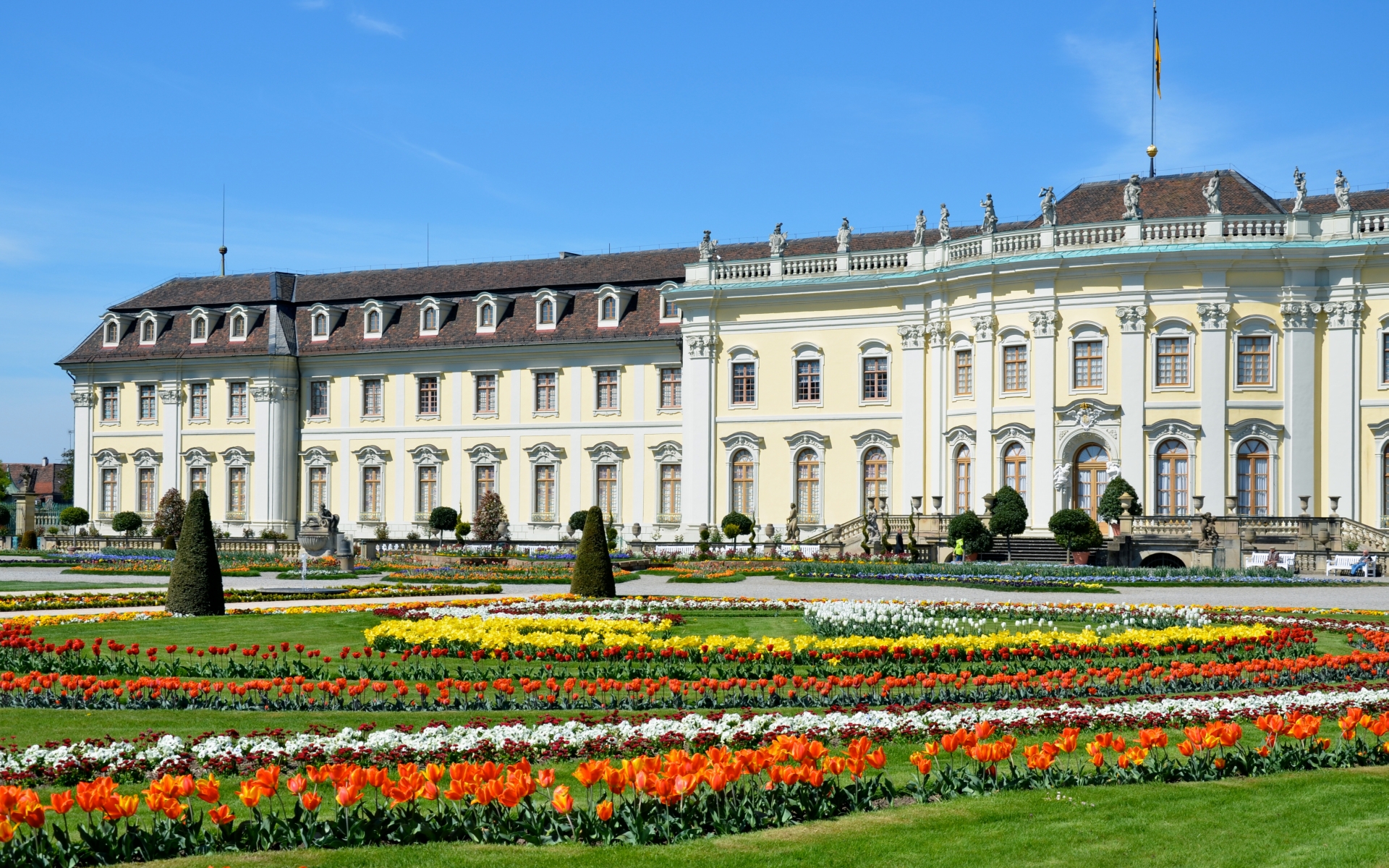 Ludwigsburg Palace HD Wallpaper