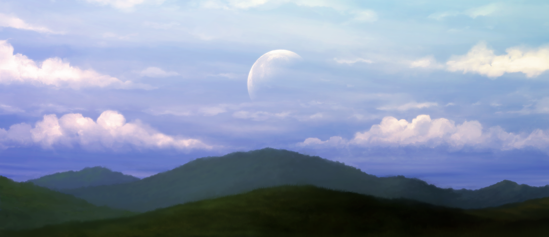 Lunar Meadow by MissWings