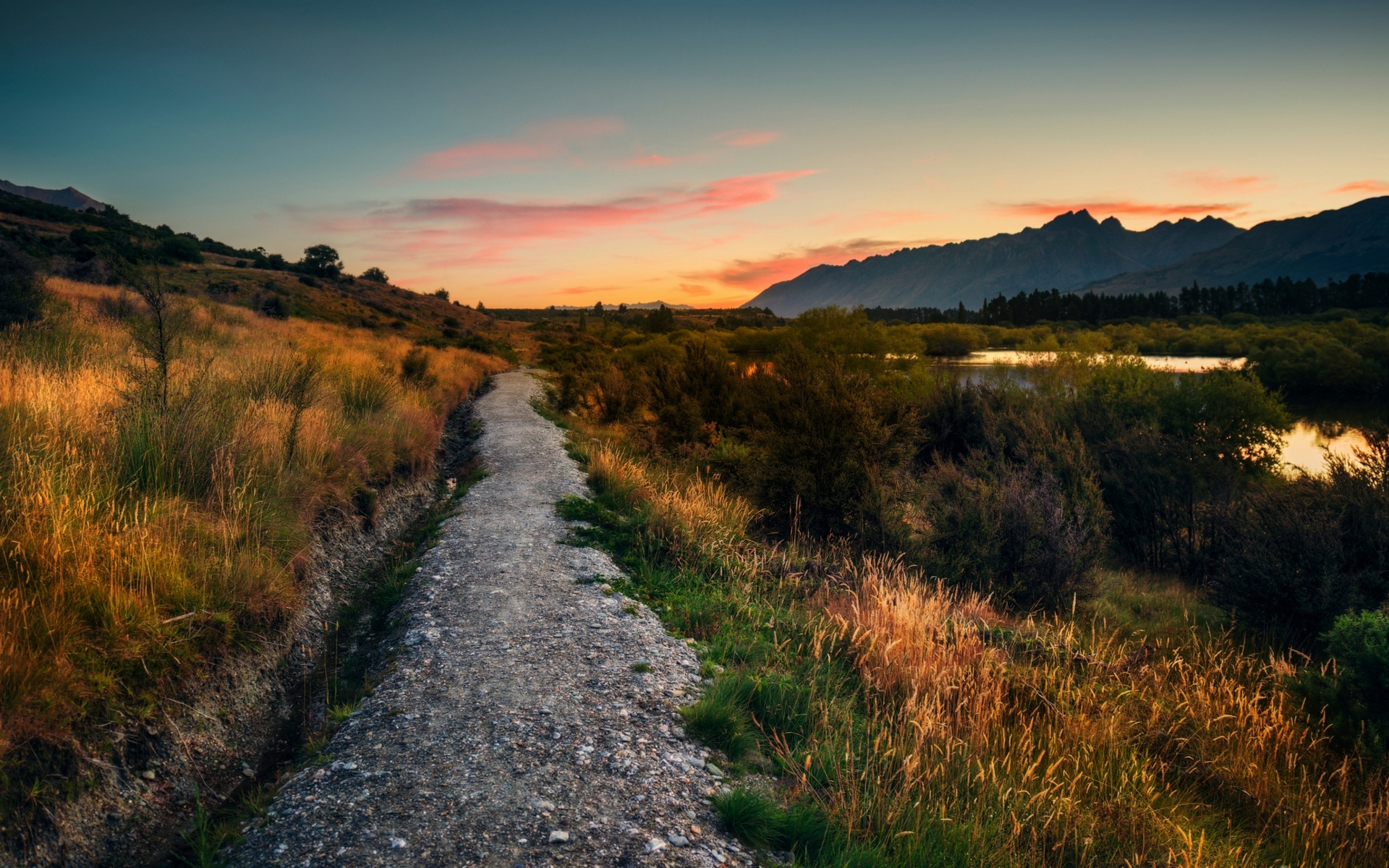 Download Man Made Path HD Wallpaper