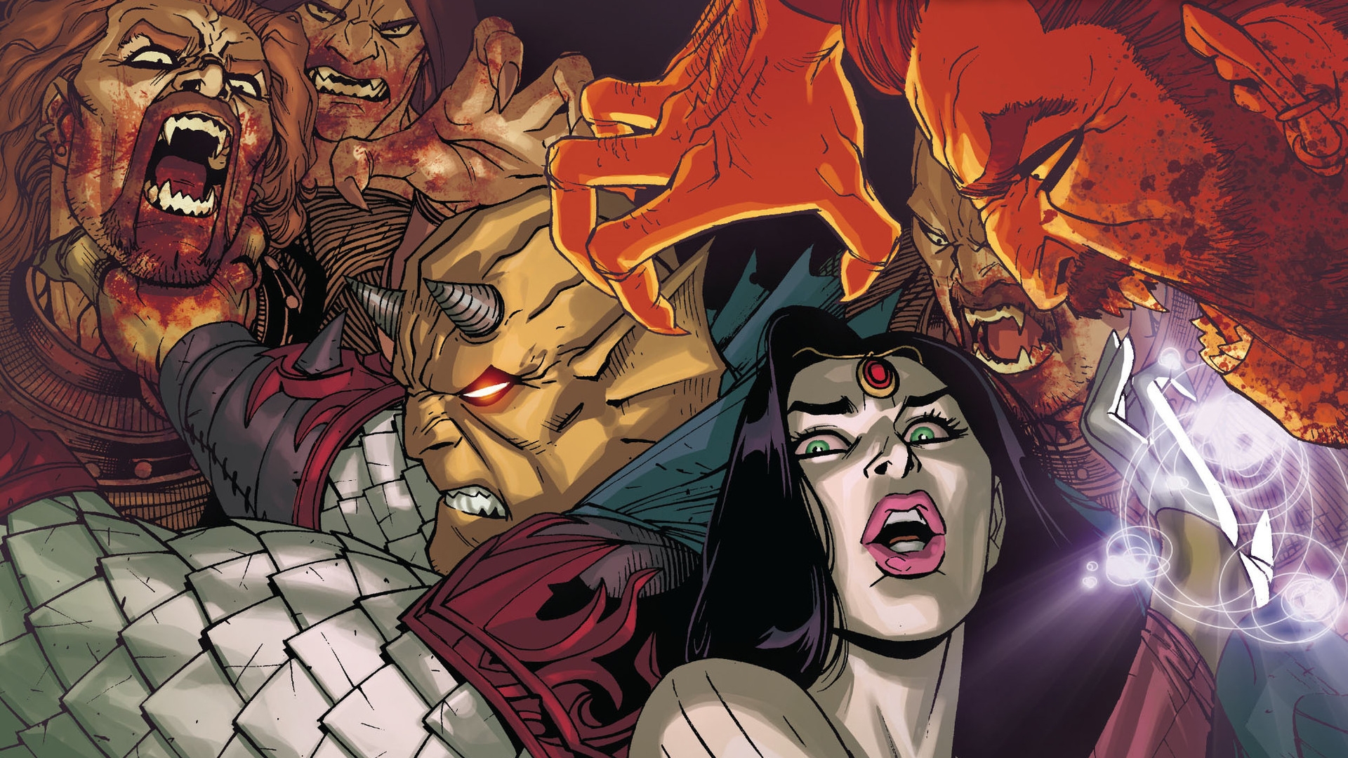 Download Comic Demon Knights HD Wallpaper