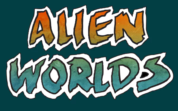 Download Comic Alien Worlds HD Wallpaper