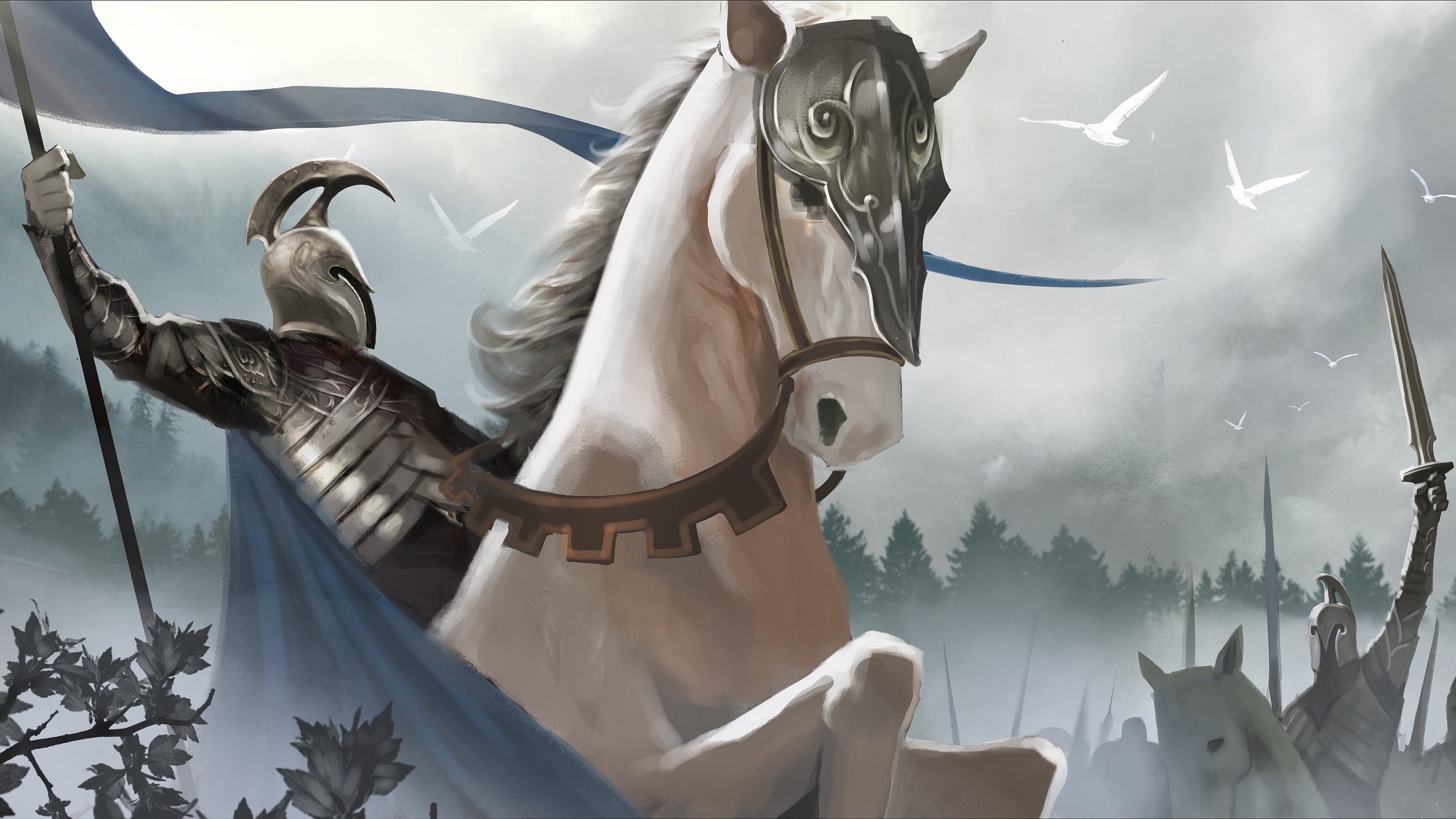 Download Fantasy Knight HD Wallpaper