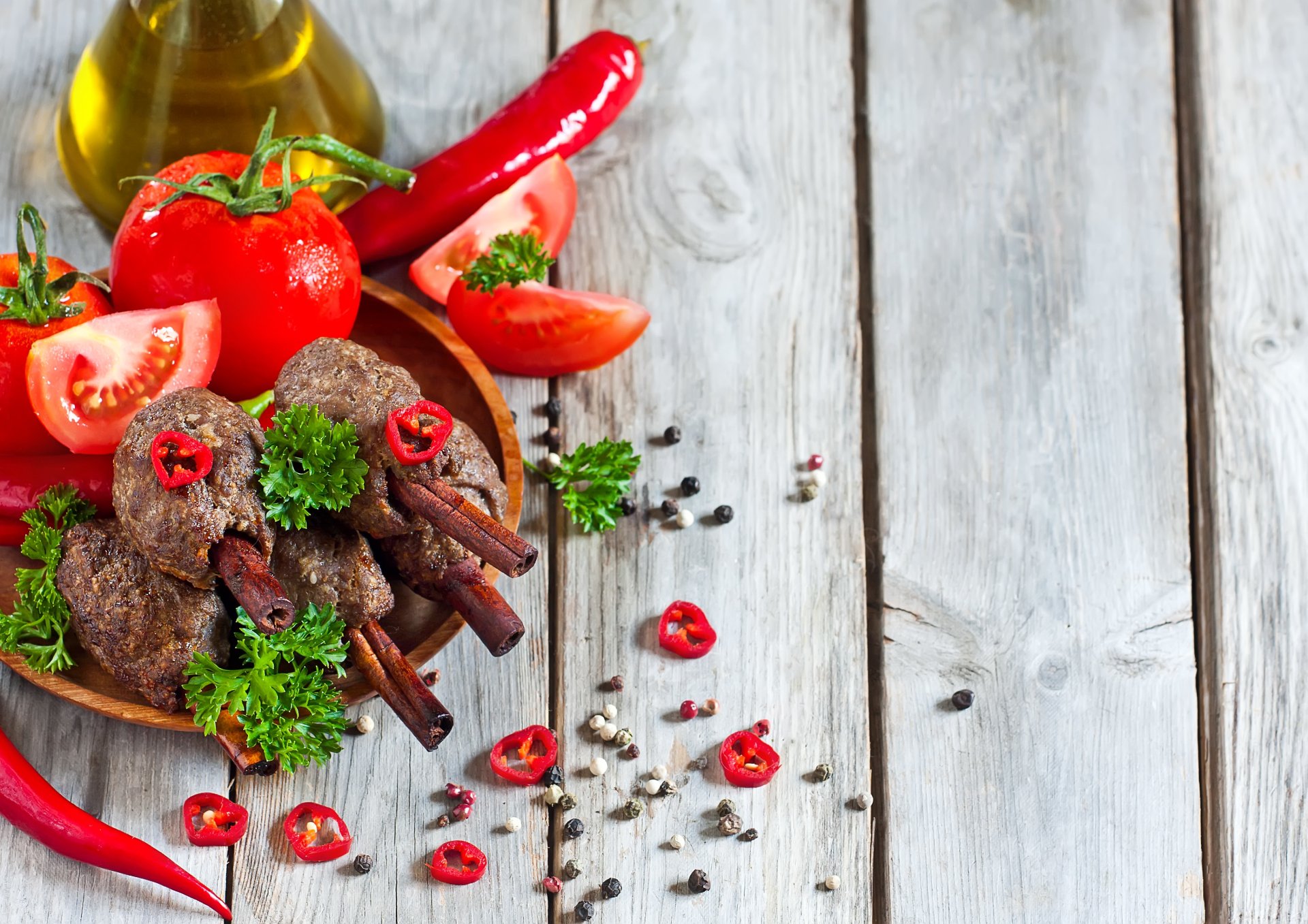 Download Food Meat HD Wallpaper