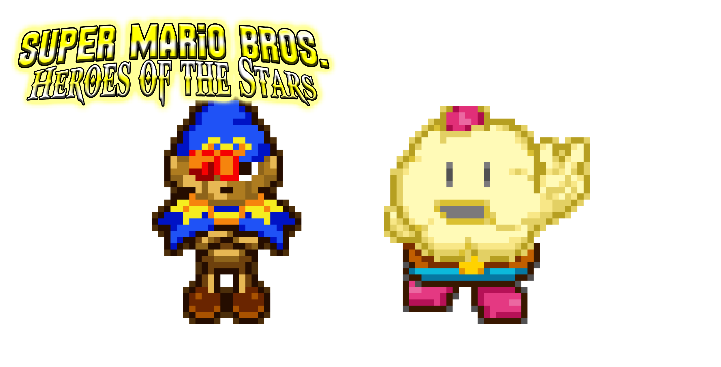 Super Mario RPG HD Wallpaper - Geno and Mallow Adventure