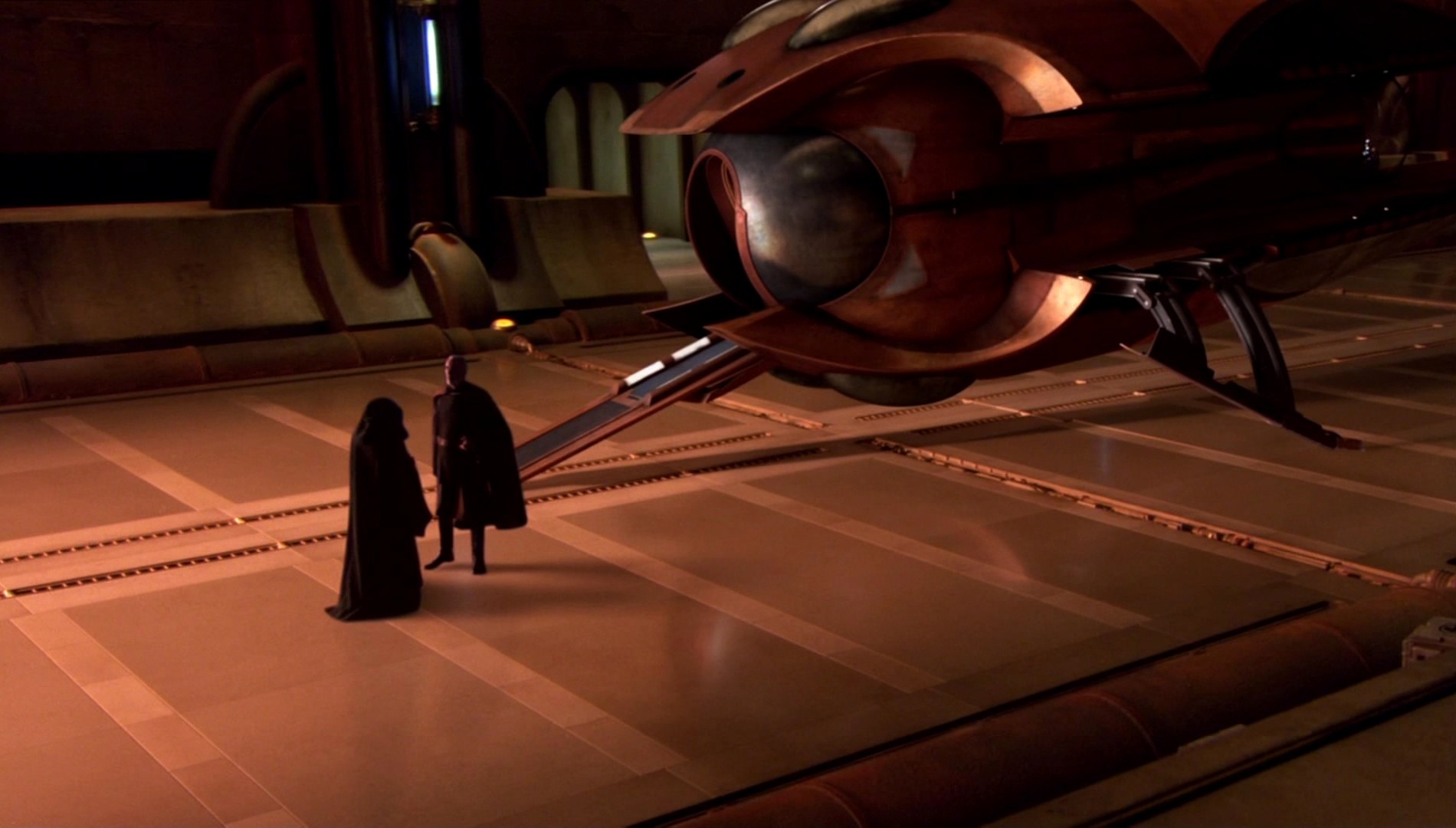 Star Wars HD Movie Wallpaper: Epic Encounter at the Hangar
