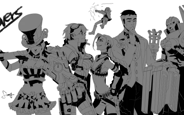 Jayce from League of Legends - 4K Ultra HD Wallpaper