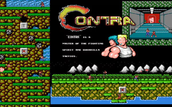 Download Video Game Contra HD Wallpaper